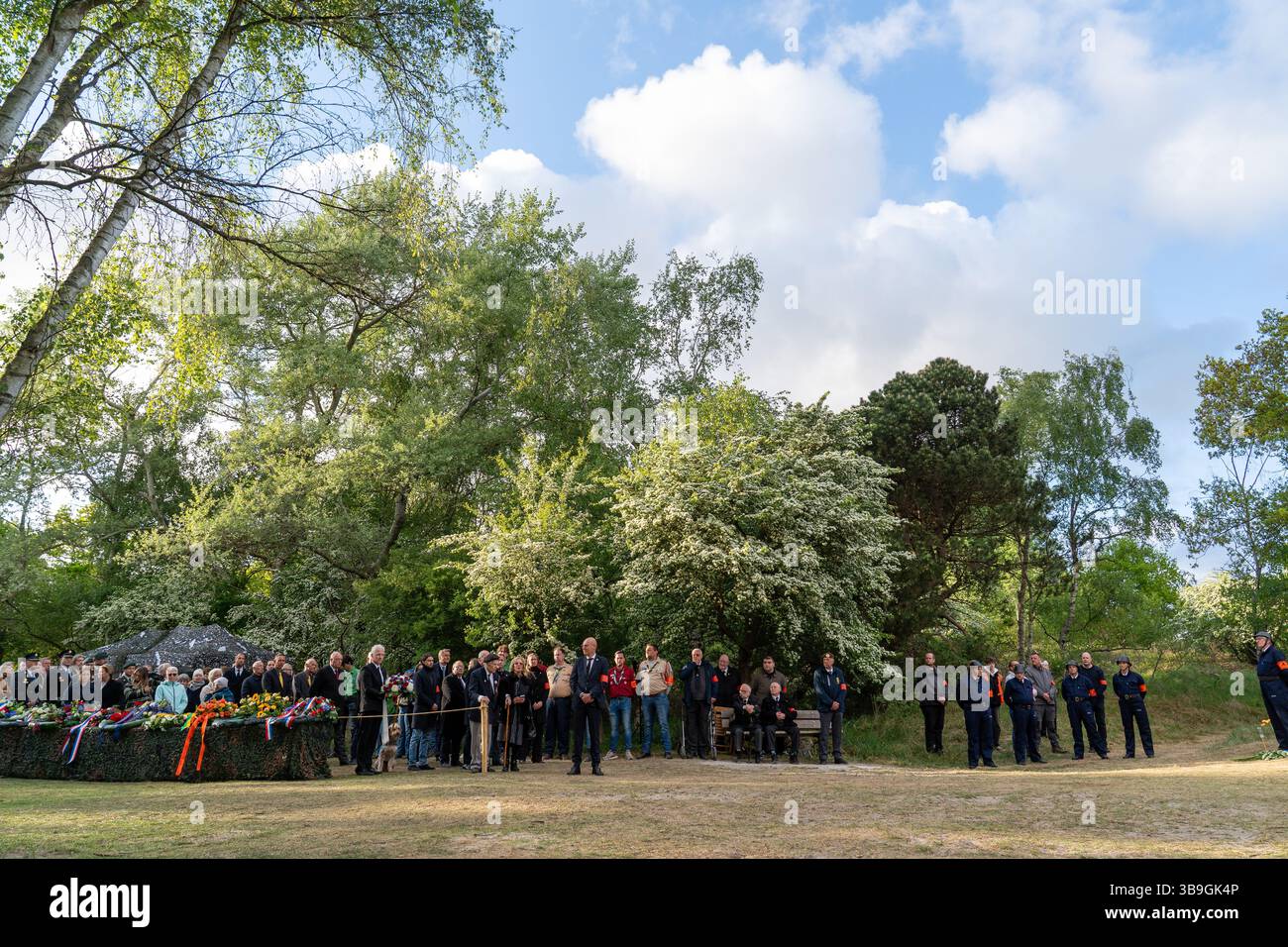 WASSENAAR - THE NETHERLANDS, 04 MAY: The commemoration at the former ...
