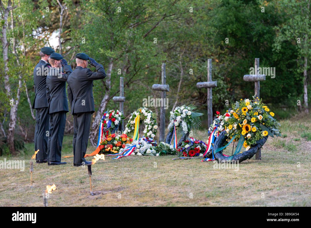 WASSENAAR - THE NETHERLANDS, 04 MAY: The commemoration at the former ...