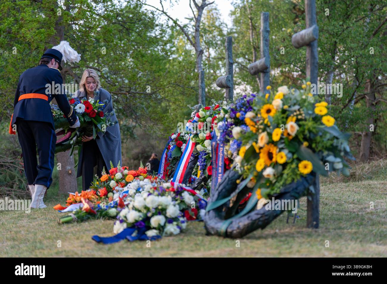 WASSENAAR - THE NETHERLANDS, 04 MAY: The commemoration at the former ...