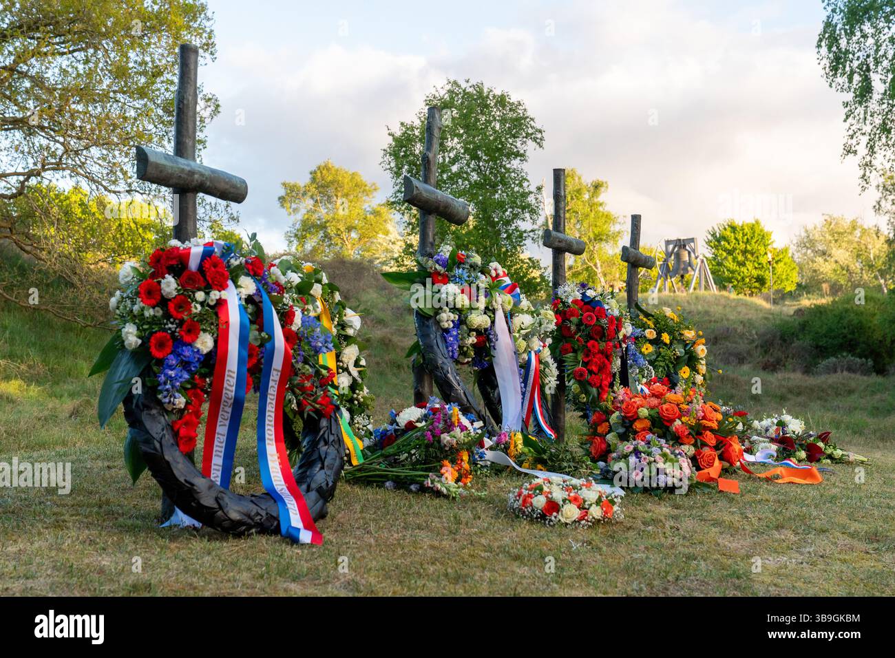 WASSENAAR - THE NETHERLANDS, 04 MAY: The commemoration at the former ...