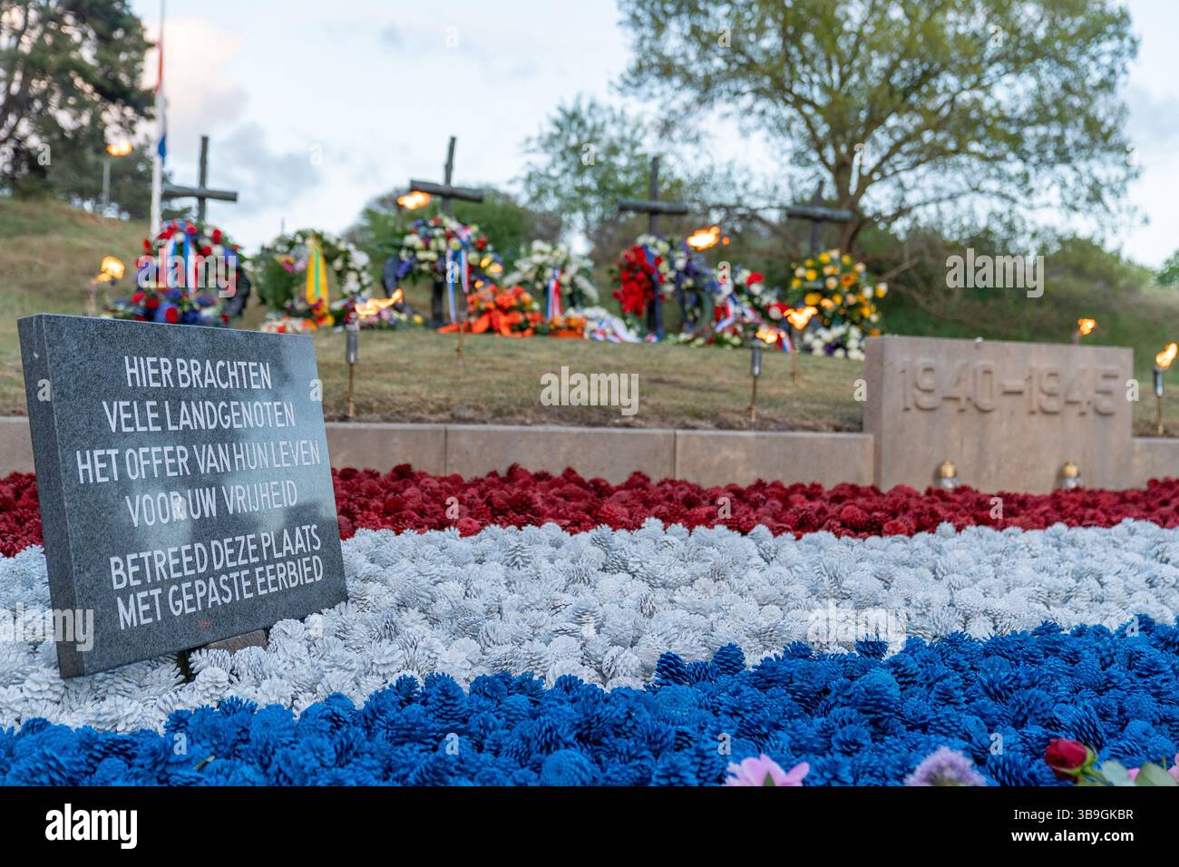 WASSENAAR - THE NETHERLANDS, 04 MAY: The commemoration at the former ...