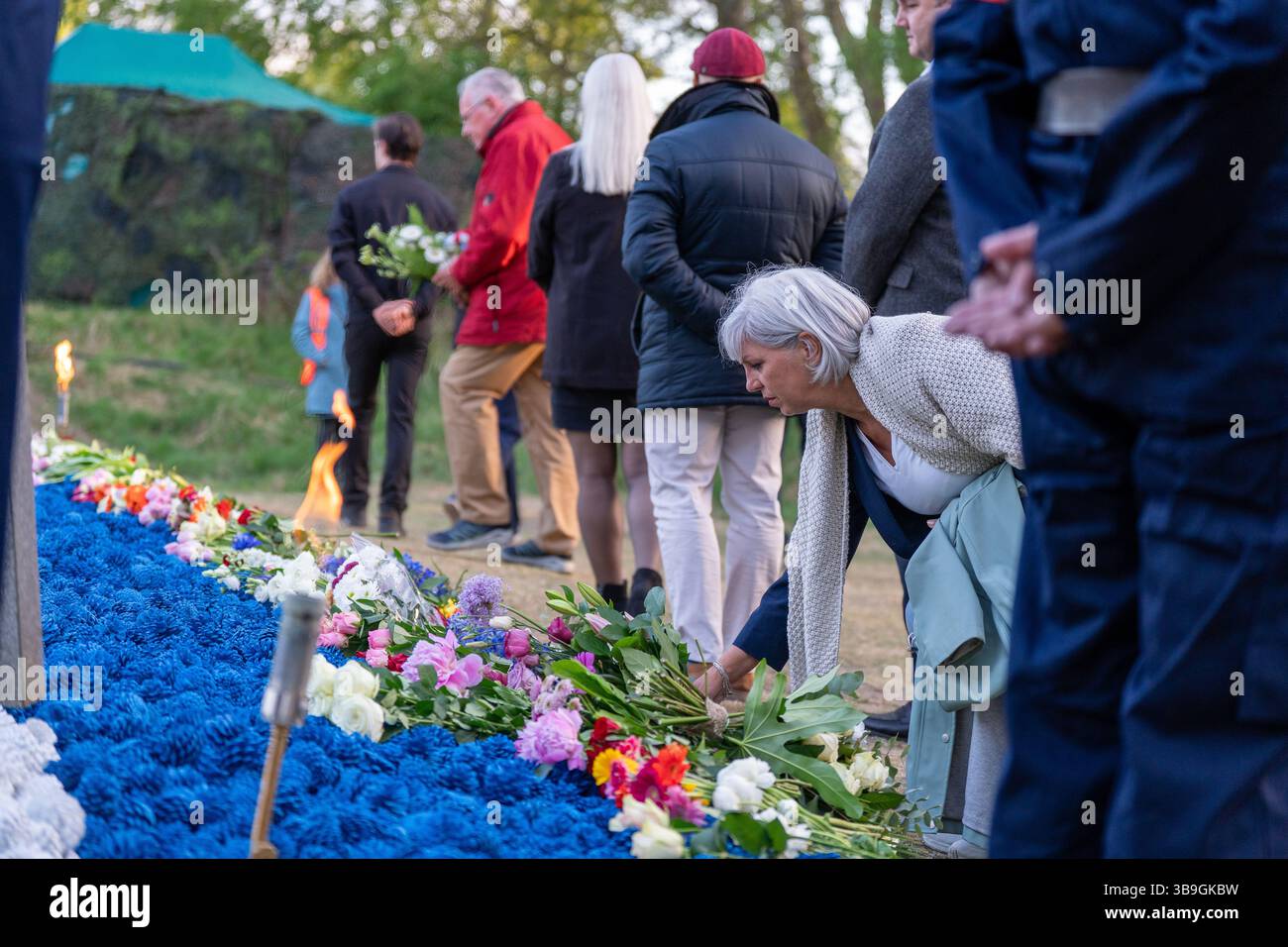WASSENAAR - THE NETHERLANDS, 04 MAY: The commemoration at the former ...