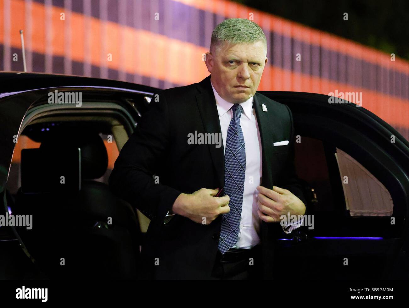 Slovakia's Prime Minister Robert Fico arrives at Kremlin for a meeting ...