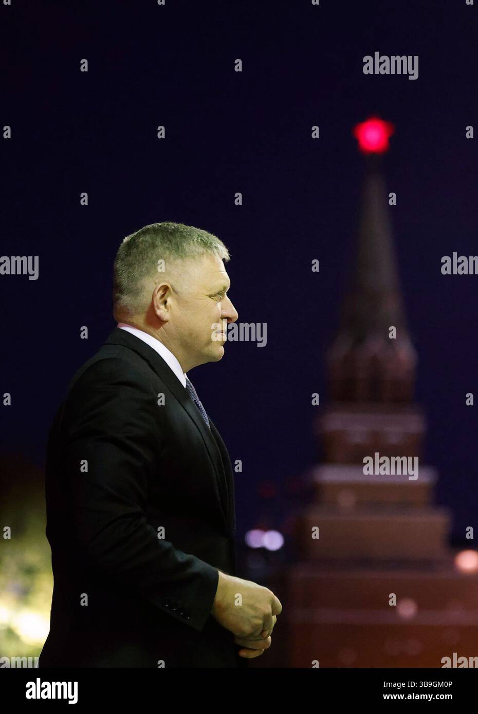 Slovakia's Prime Minister Robert Fico arrives at Kremlin for a meeting ...