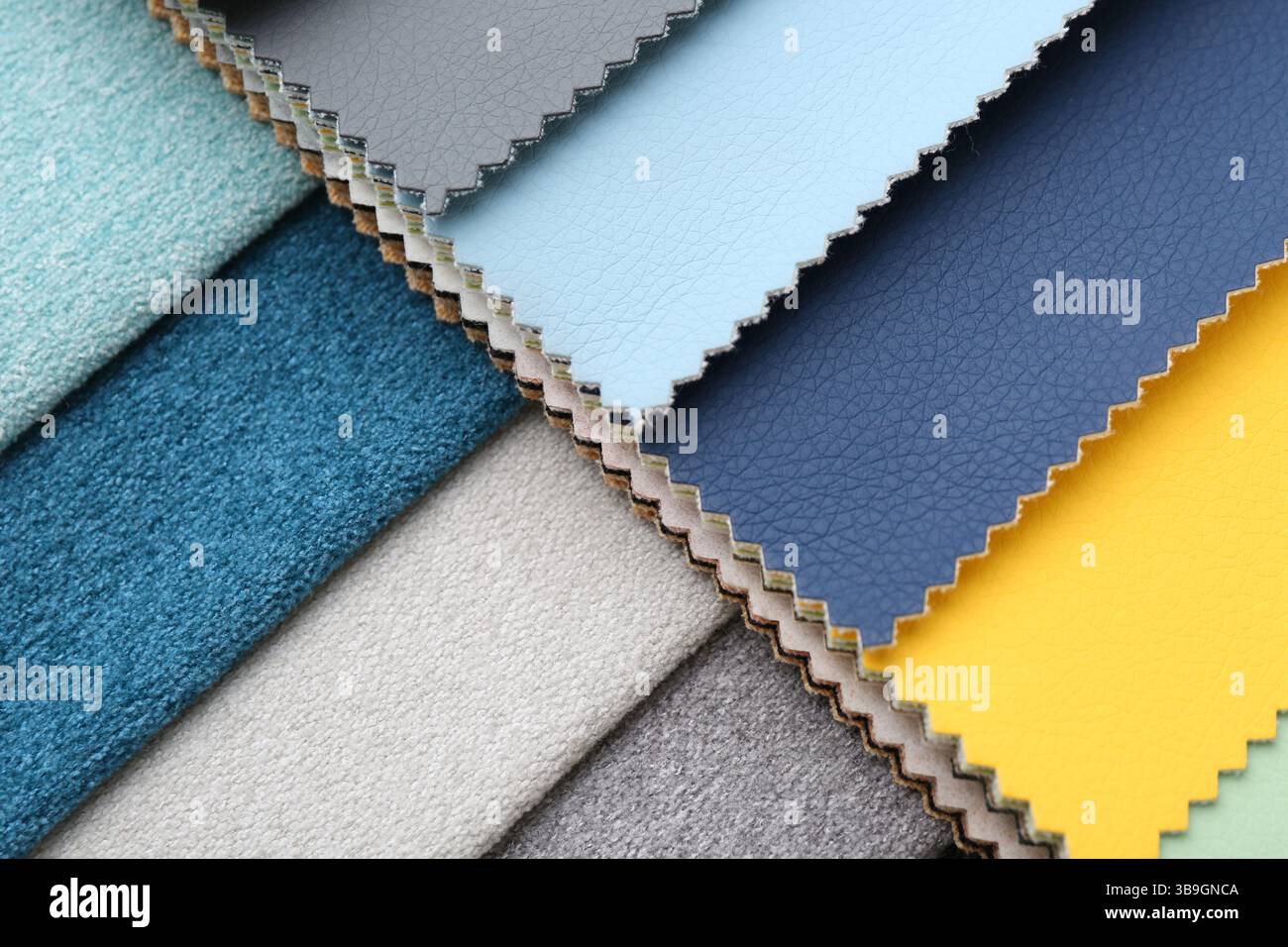 Samples of different fabrics as background, closeup Stock Photo - Alamy