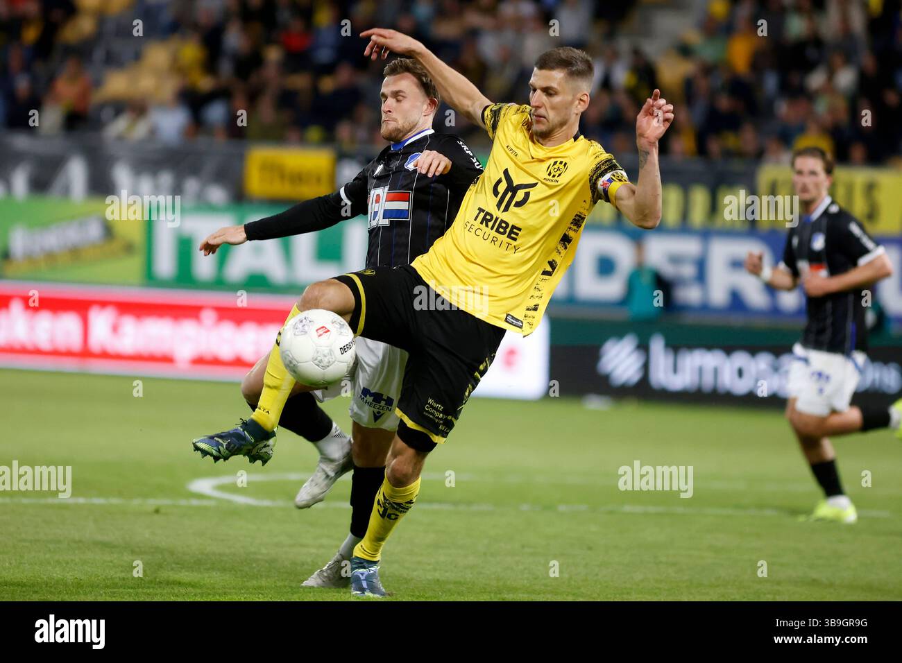 KERKRADE, NETHERLANDS - MAY 9: Brian Koglin of Roda JC battles for the ...
