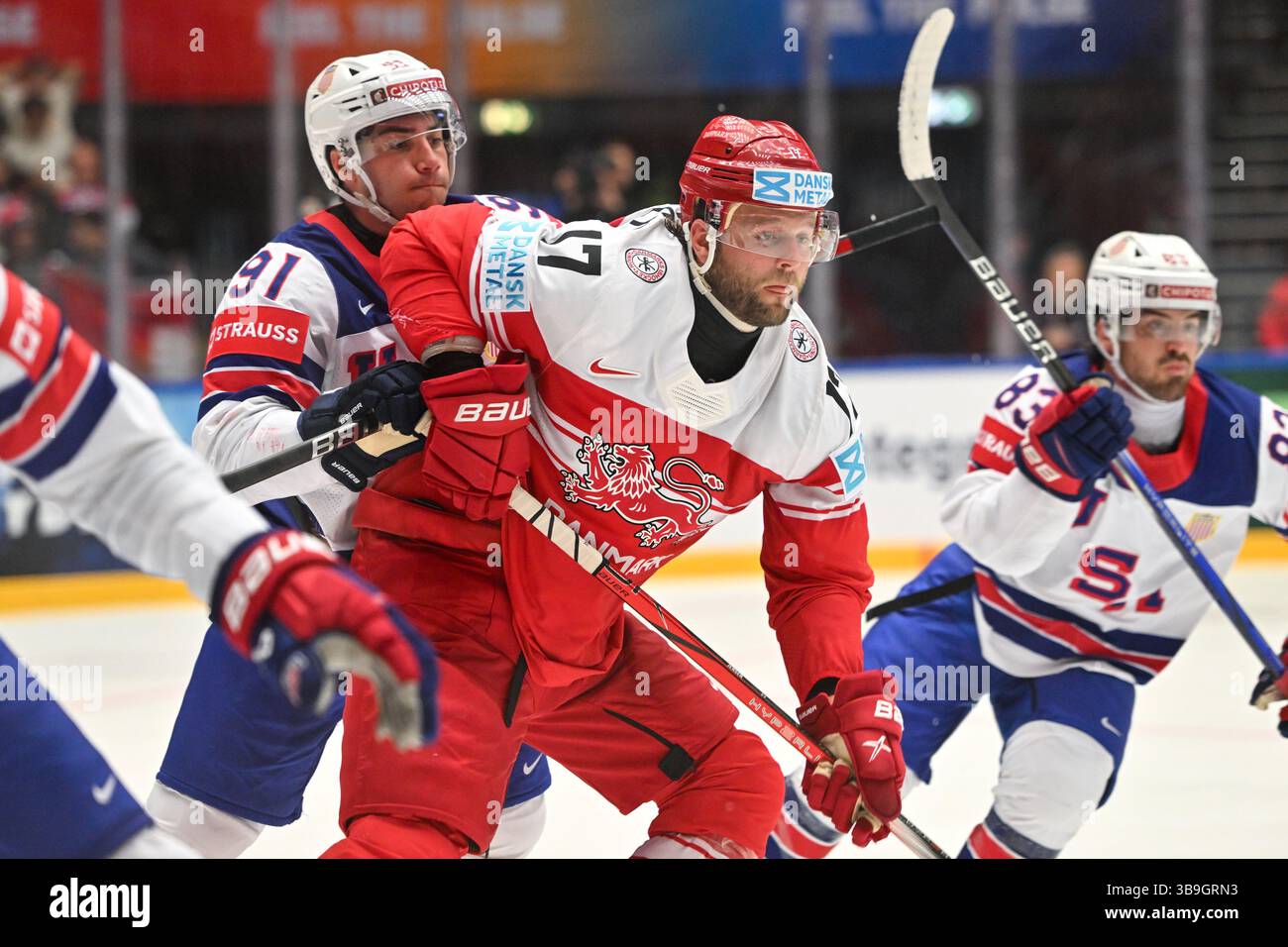 Herning, Jyske Bank Boxen, IIHF World Championship, Denmark. 09th May ...
