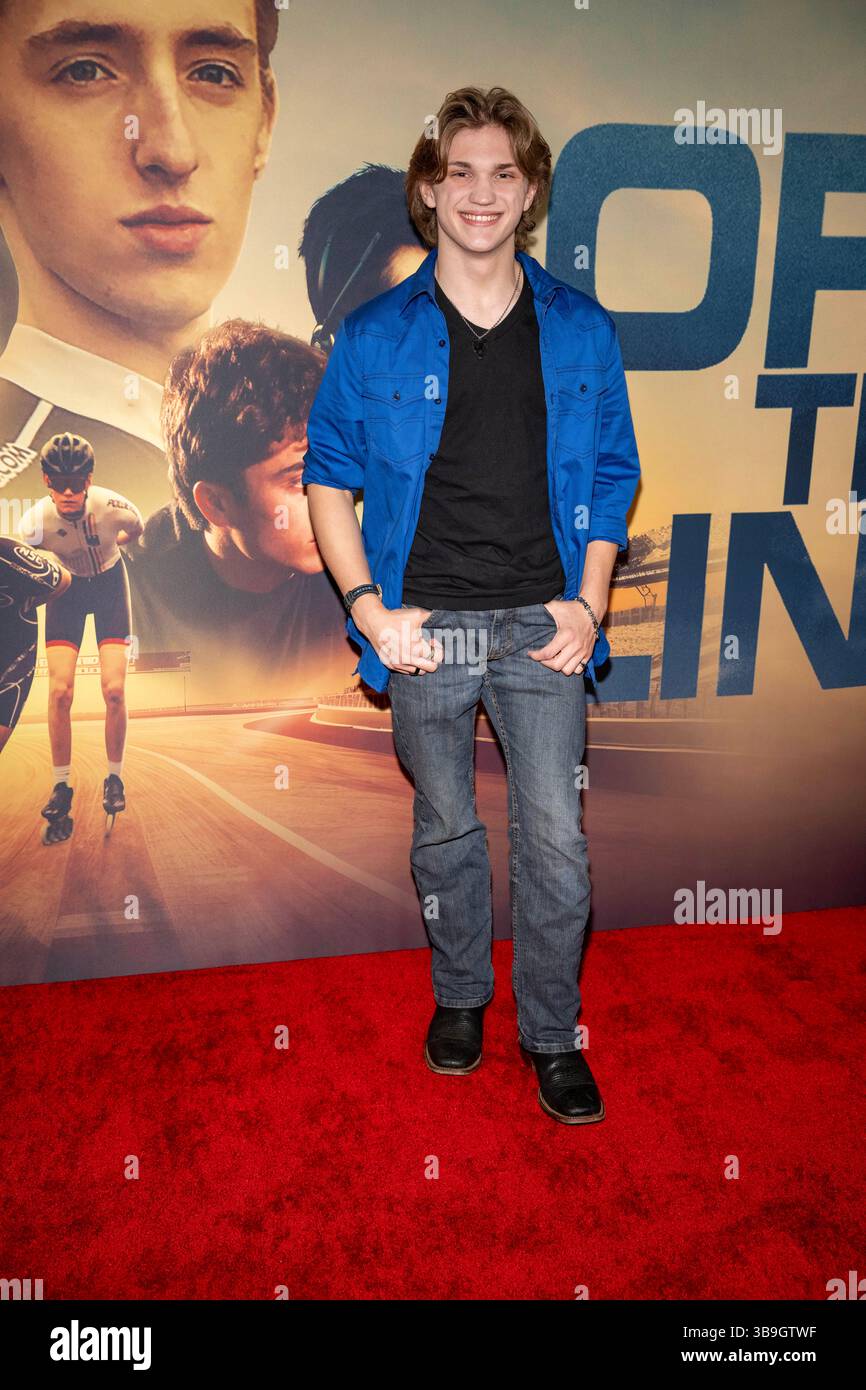 Los Angeles, United States. 08th May, 2025. Actor Mason McNulty attends ...