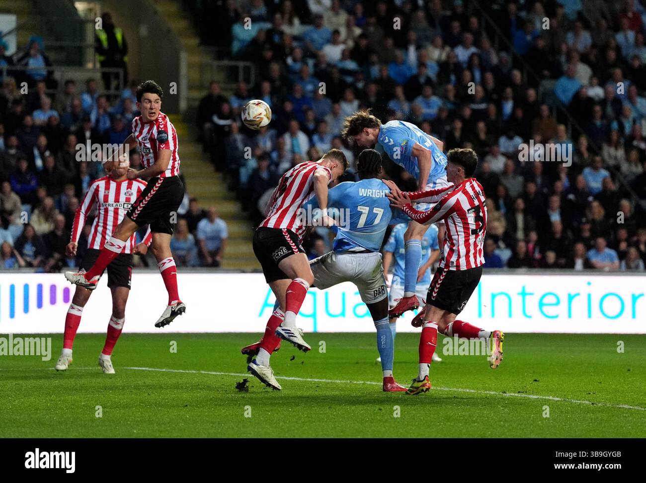 Coventry City's Jack Rudoni scores their side's first goal of the game ...