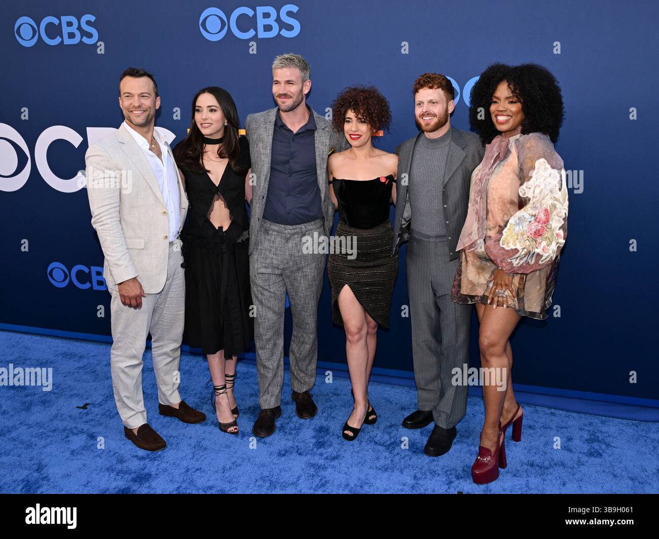 May 7, 2025, Los Angeles, California, USA: (L-R) Kyle Schmid, Mariel ...