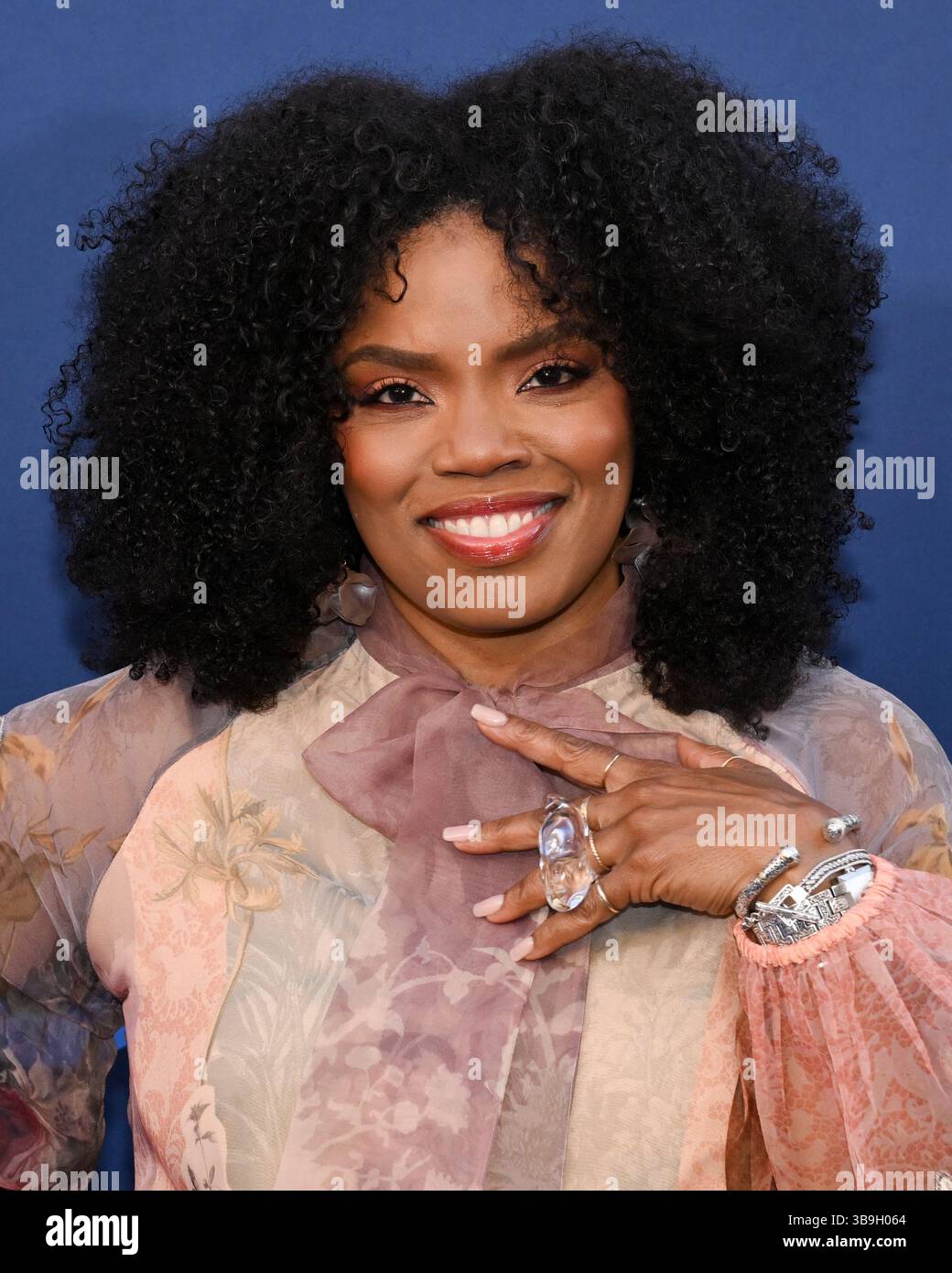 May 7, 2025, Los Angeles, California, USA: Tyla Abercrumbie attends CBS ...