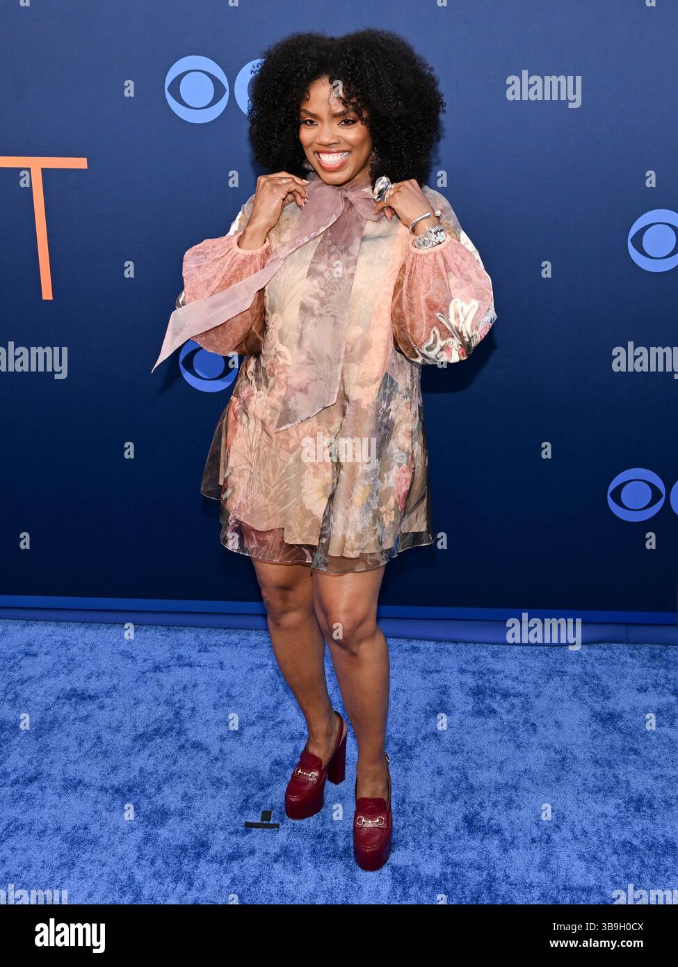 May 7, 2025, Los Angeles, California, USA: Tyla Abercrumbie attends CBS ...