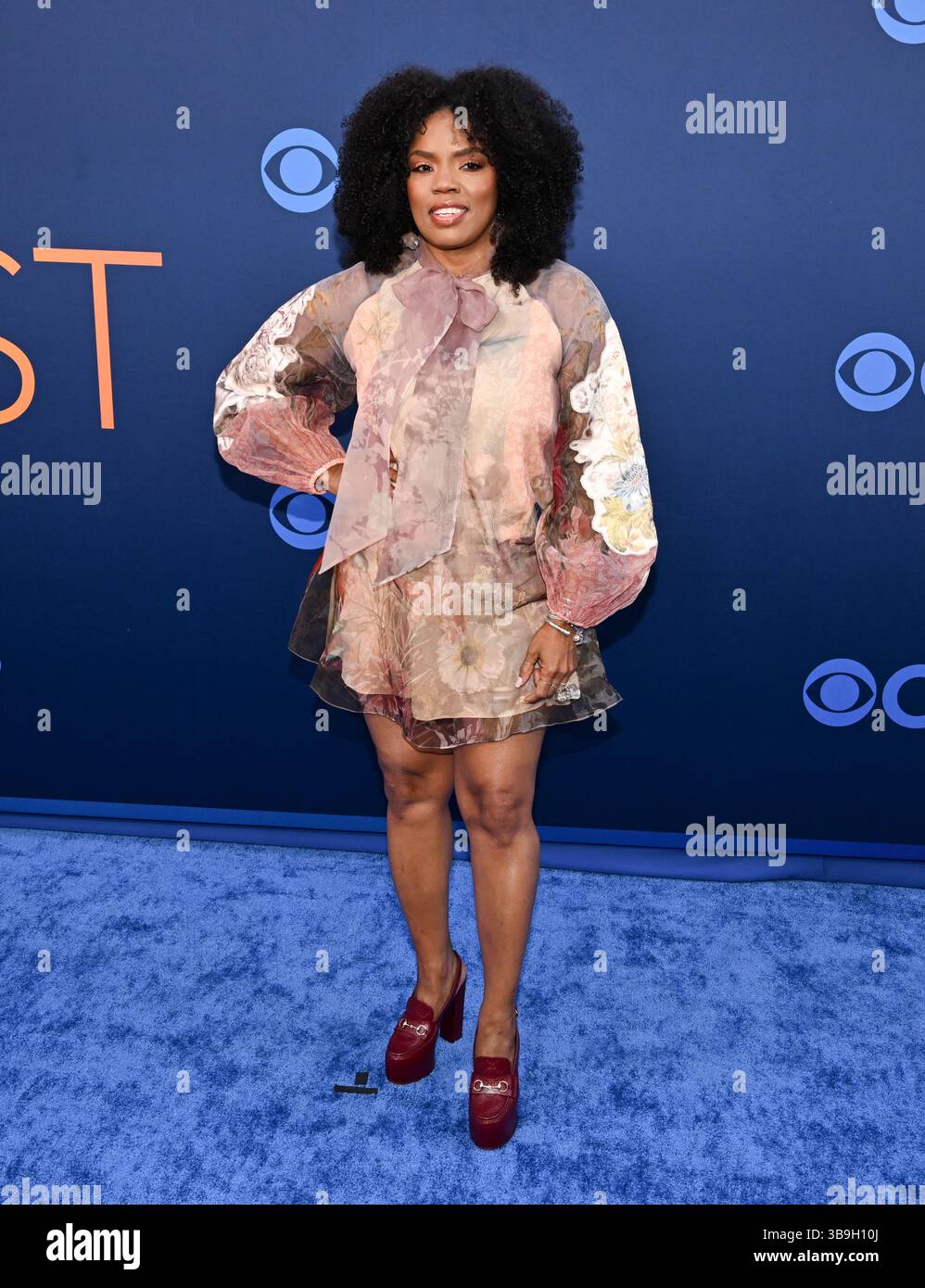 May 7, 2025, Los Angeles, California, USA: Tyla Abercrumbie attends CBS ...