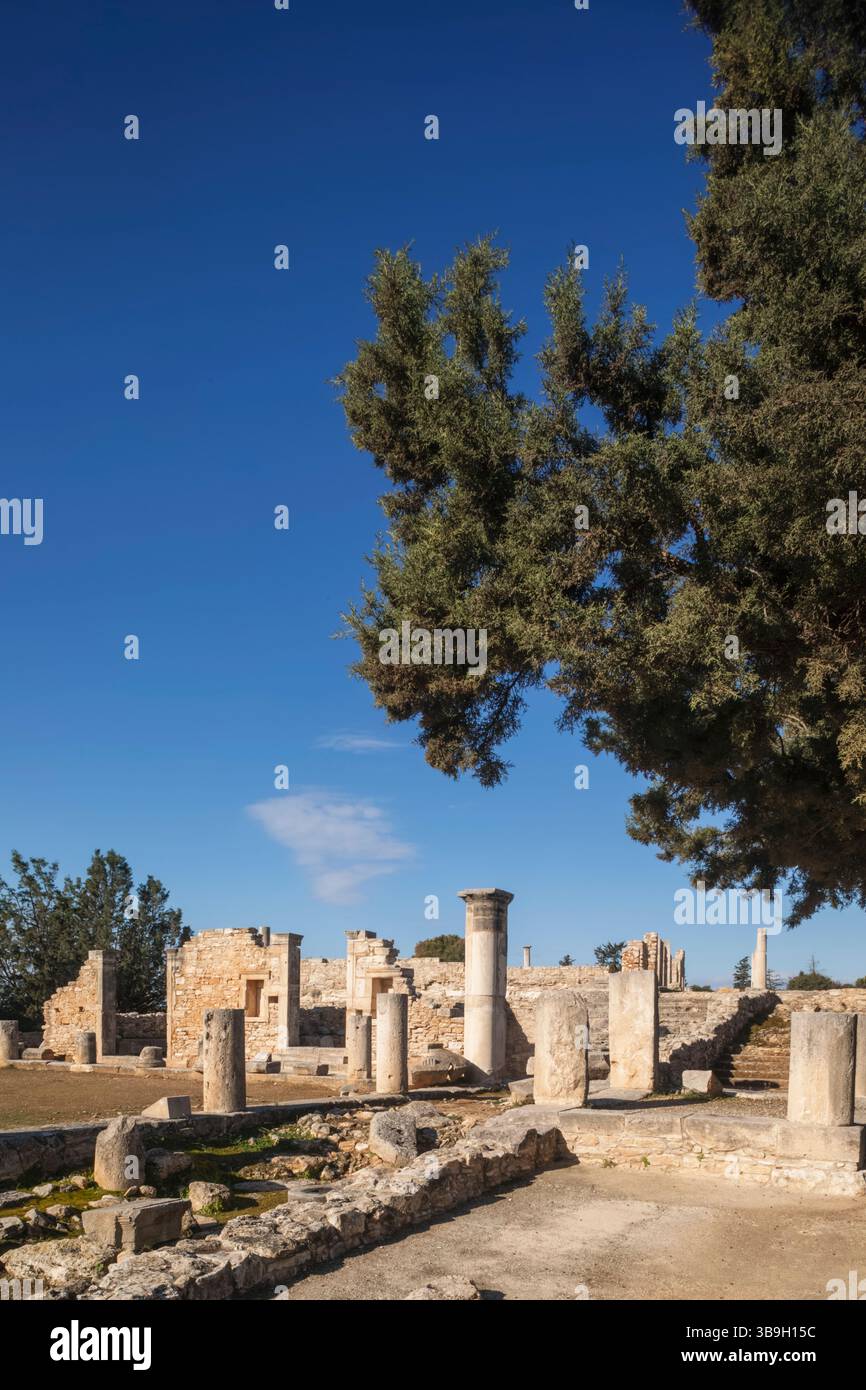 Cyprus, Episkopi, Kourion, Sanctuary of Apollo Hylates, Roman Ruins ...