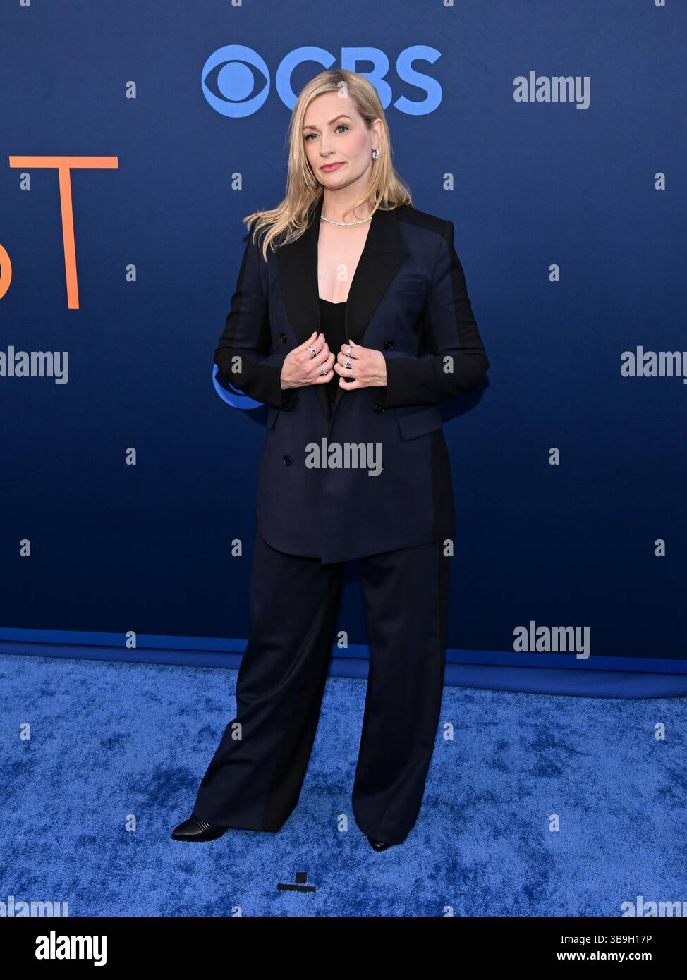 May 7, 2025, Los Angeles, California, USA: Beth Behrs attends CBS 2025 ...