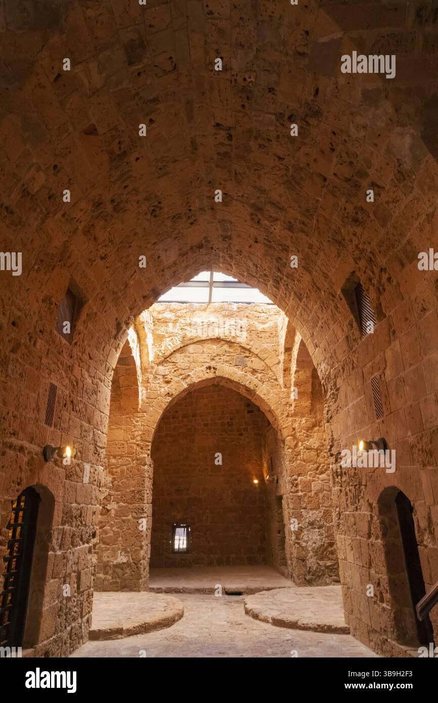 Cyprus, Paphos, Paphos Castle, Interior View Stock Photo - Alamy