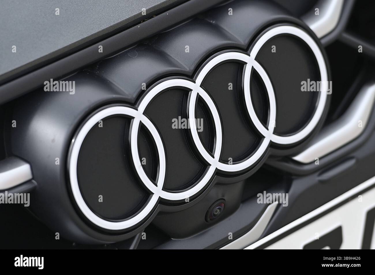 Neues Design der Audi Ringe,Markenemblem, Markenlogo,Logo,Emblem.E-tron ...