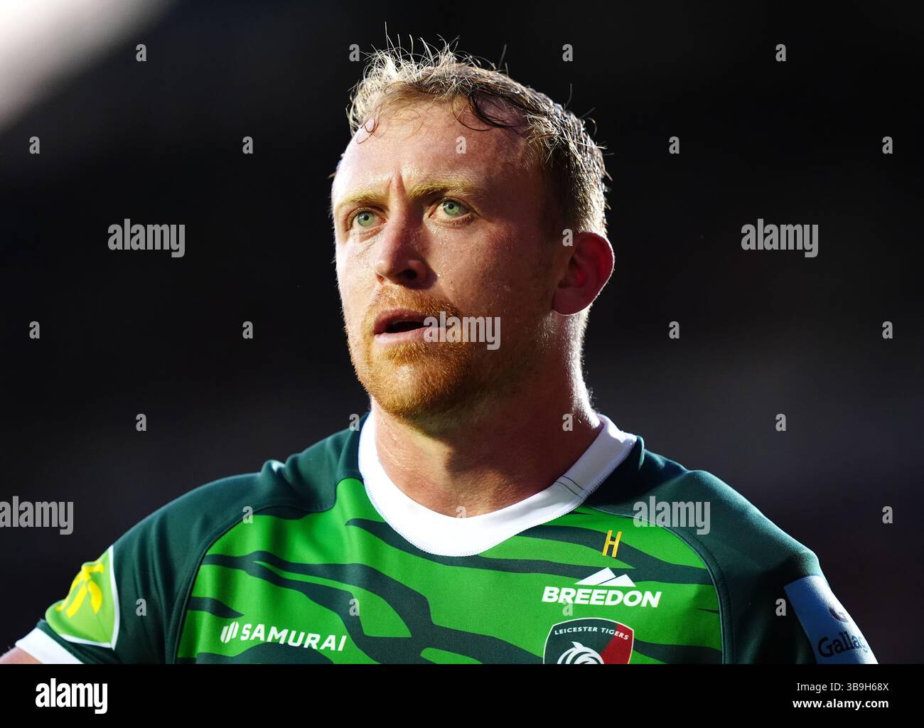 Leicester Tigers' Tommy Reffell during the Gallagher Premiership match ...