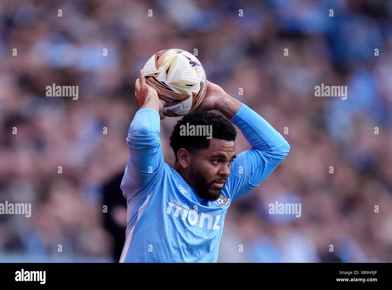 Coventry City's Jay Dasilva during the Sky Bet Championship play off ...