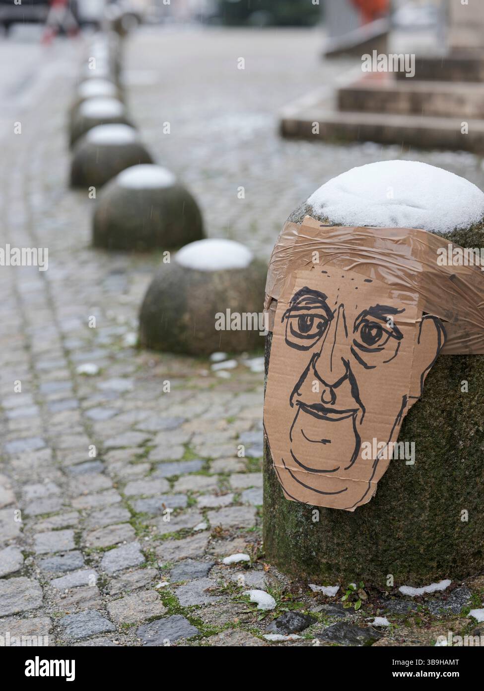 Painting Pope Francis Stock Photo - Alamy