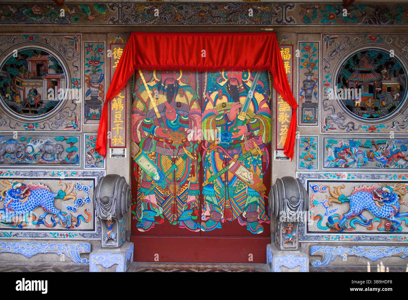 Malaysia, Penang, Georgetown, chinese ancestral temple Stock Photo - Alamy
