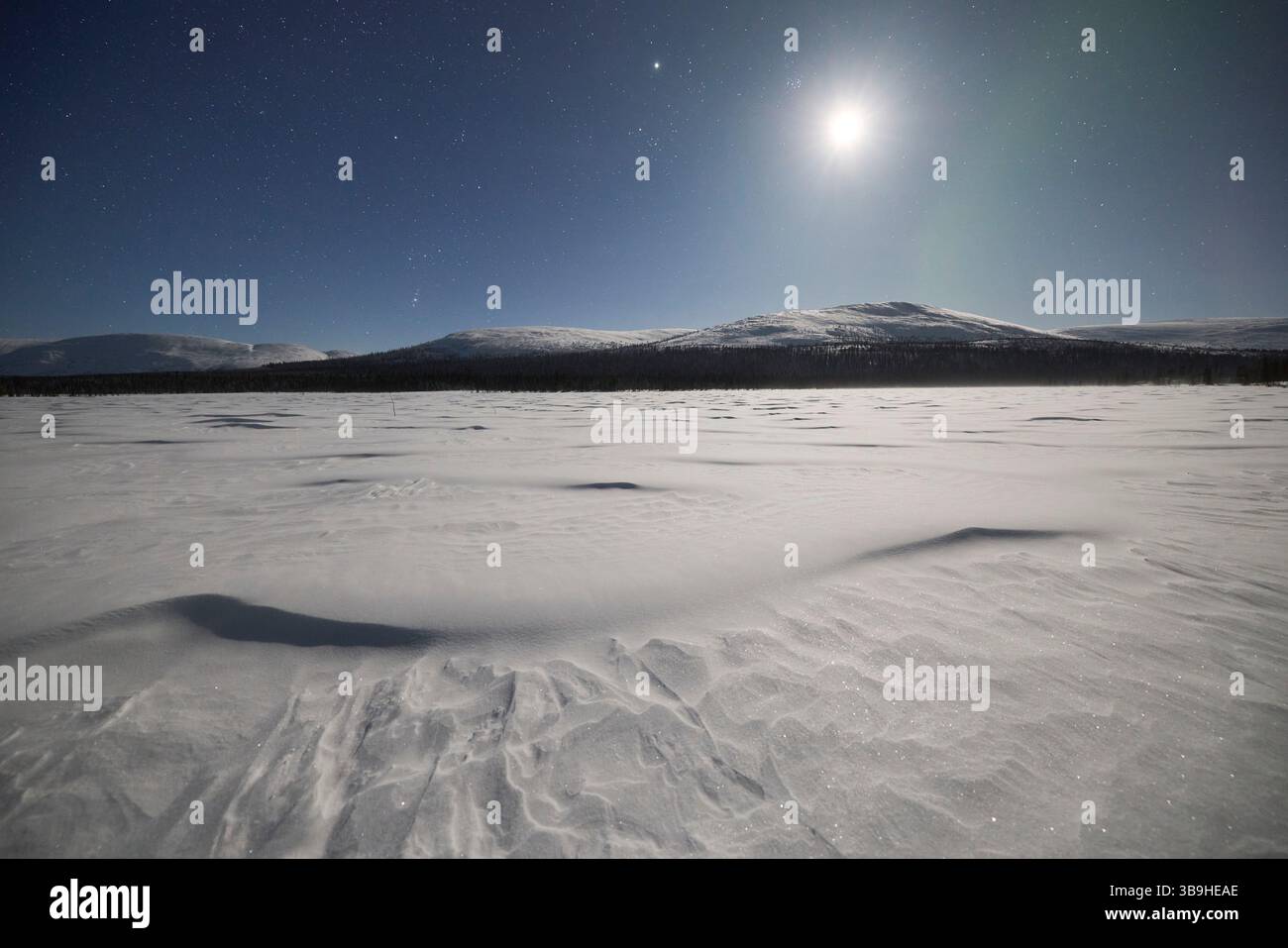 Europe, Northern Europe, Lapland, Finland, Winter, Pallastunturi ...