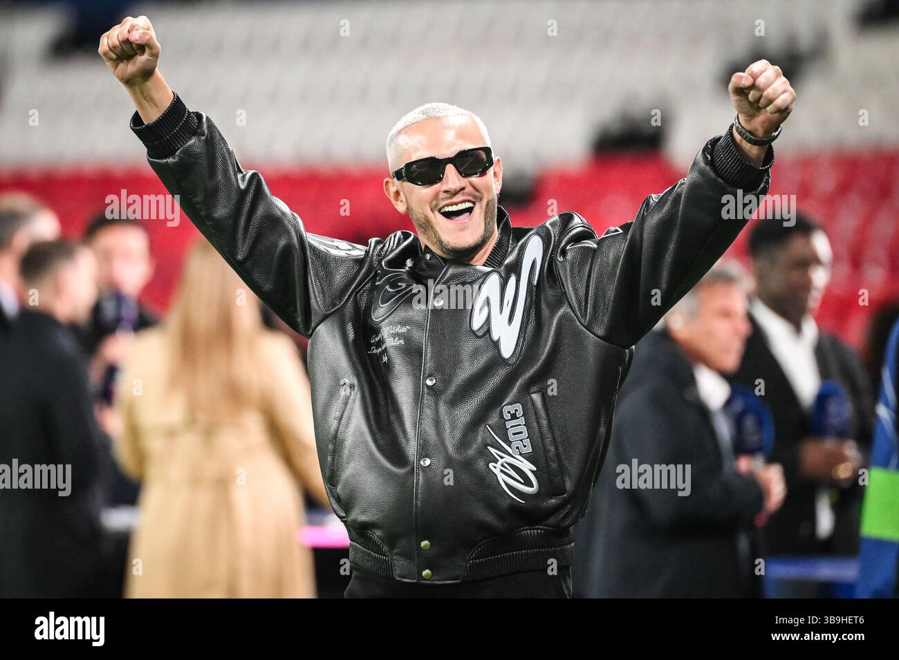 William GRIGAHCINE (DJ Snake) celebrates the victory of PSG during the ...