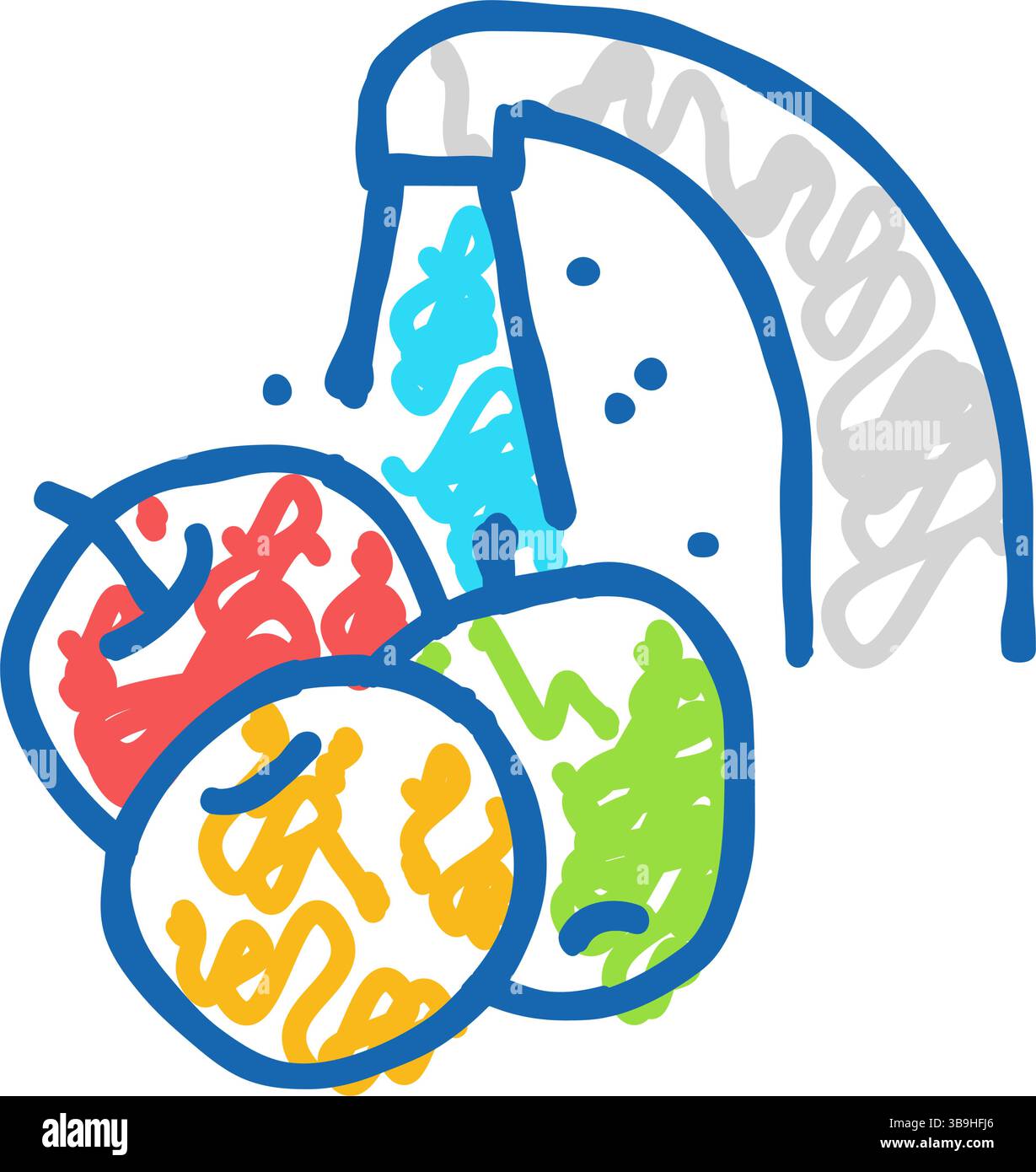 hygiene food safety icon doodle illustration Stock Vector Image & Art ...