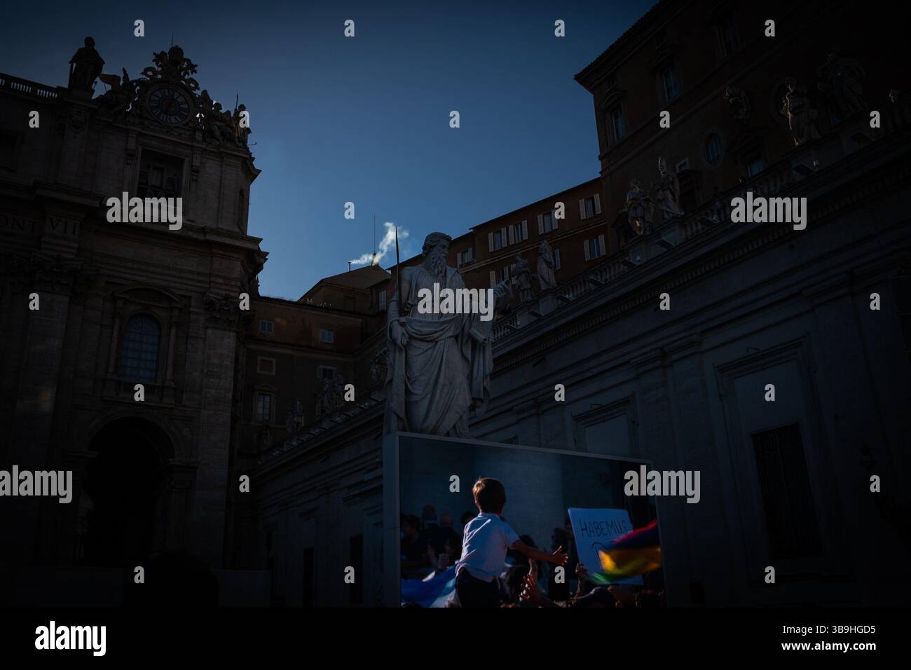 White smoke billows after hi-res stock photography and images - Alamy