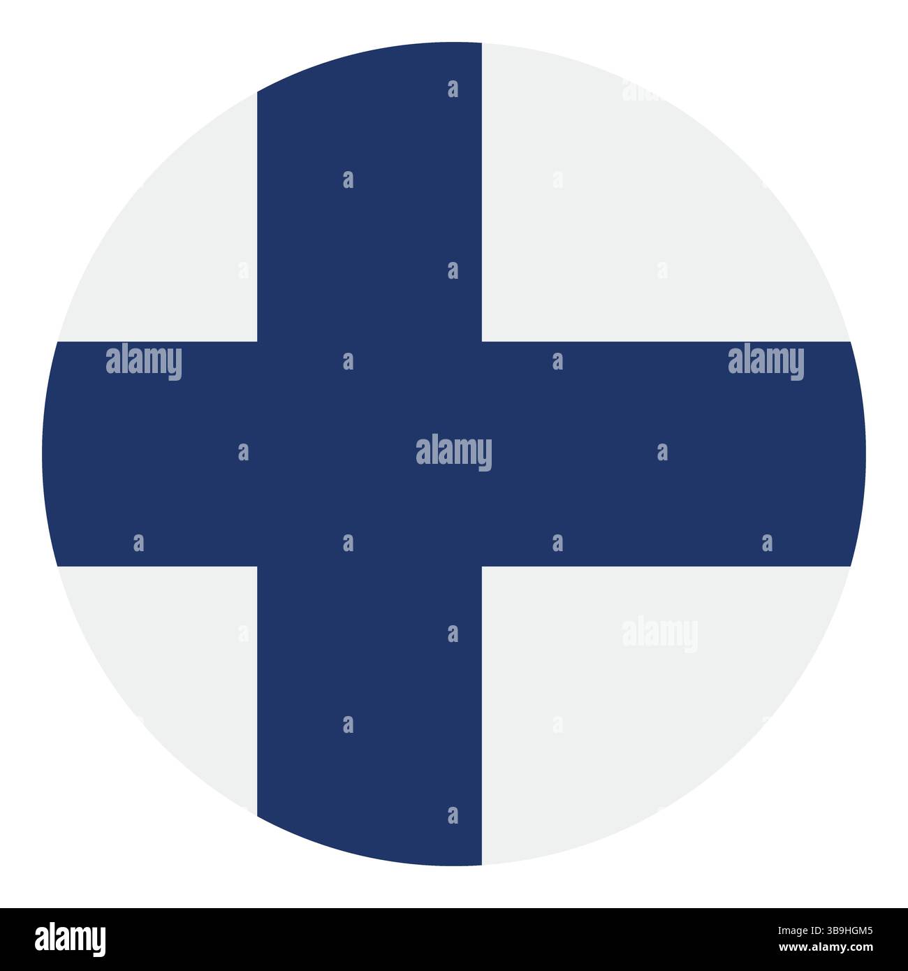 Flag of Finland. Finland circle flag logo icon computer vector ...