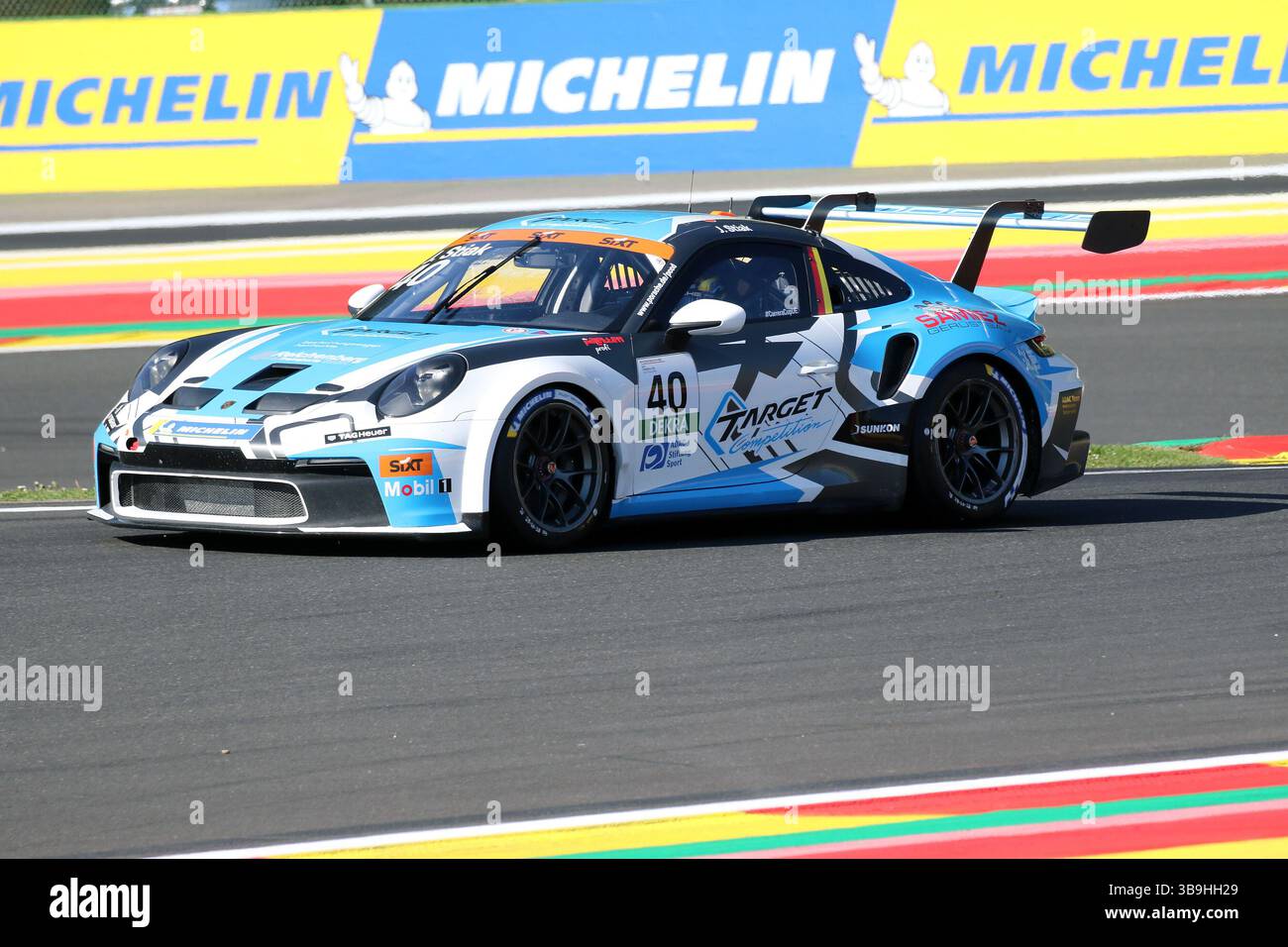Francorchamps, Belgien. 09th May, 2025. Porsche Carrera Cup Deutschland- Rennen Spa ...