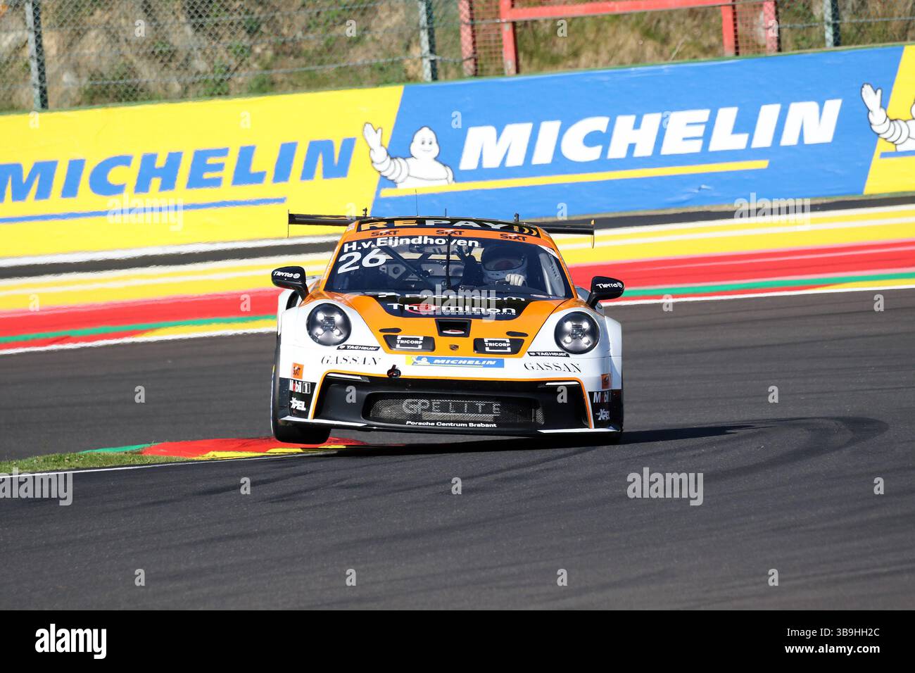 Francorchamps, Belgien. 09th May, 2025. Porsche Carrera Cup Deutschland- Rennen Spa ...