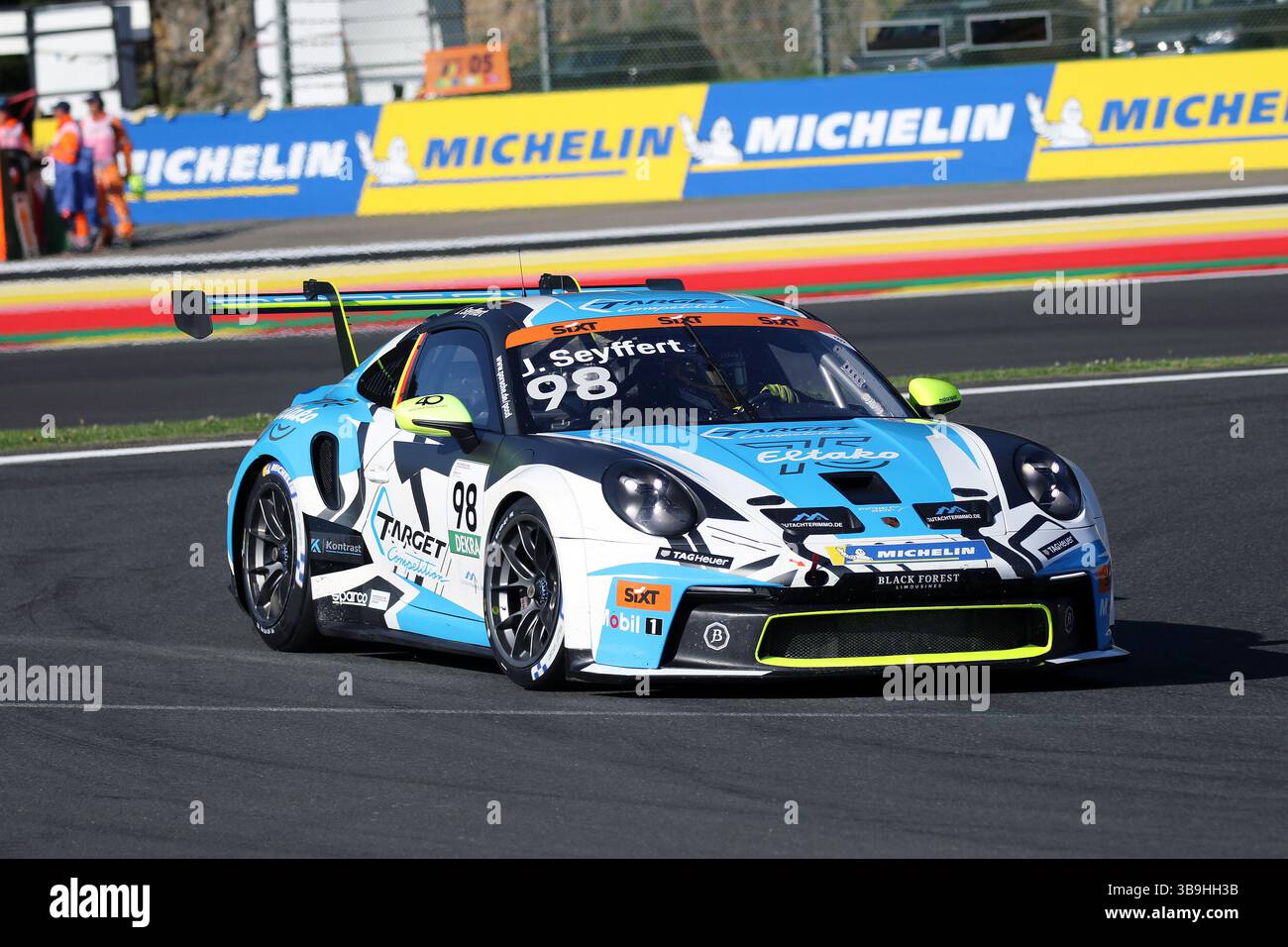 Francorchamps, Belgien. 09th May, 2025. Porsche Carrera Cup Deutschland- Rennen Spa ...