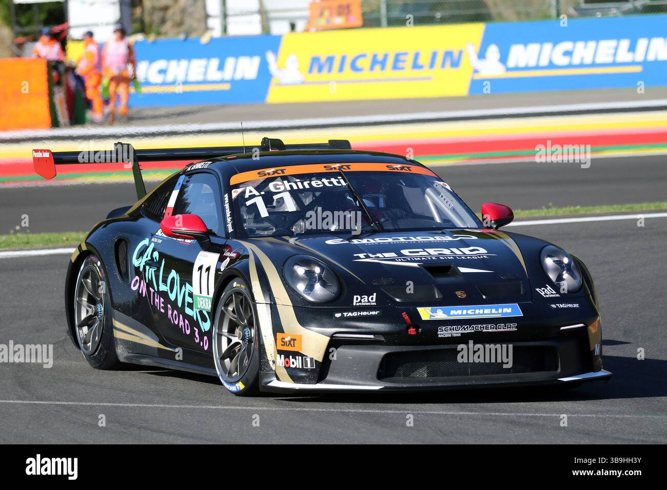 Francorchamps, Belgien. 09th May, 2025. Porsche Carrera Cup Deutschland- Rennen Spa ...