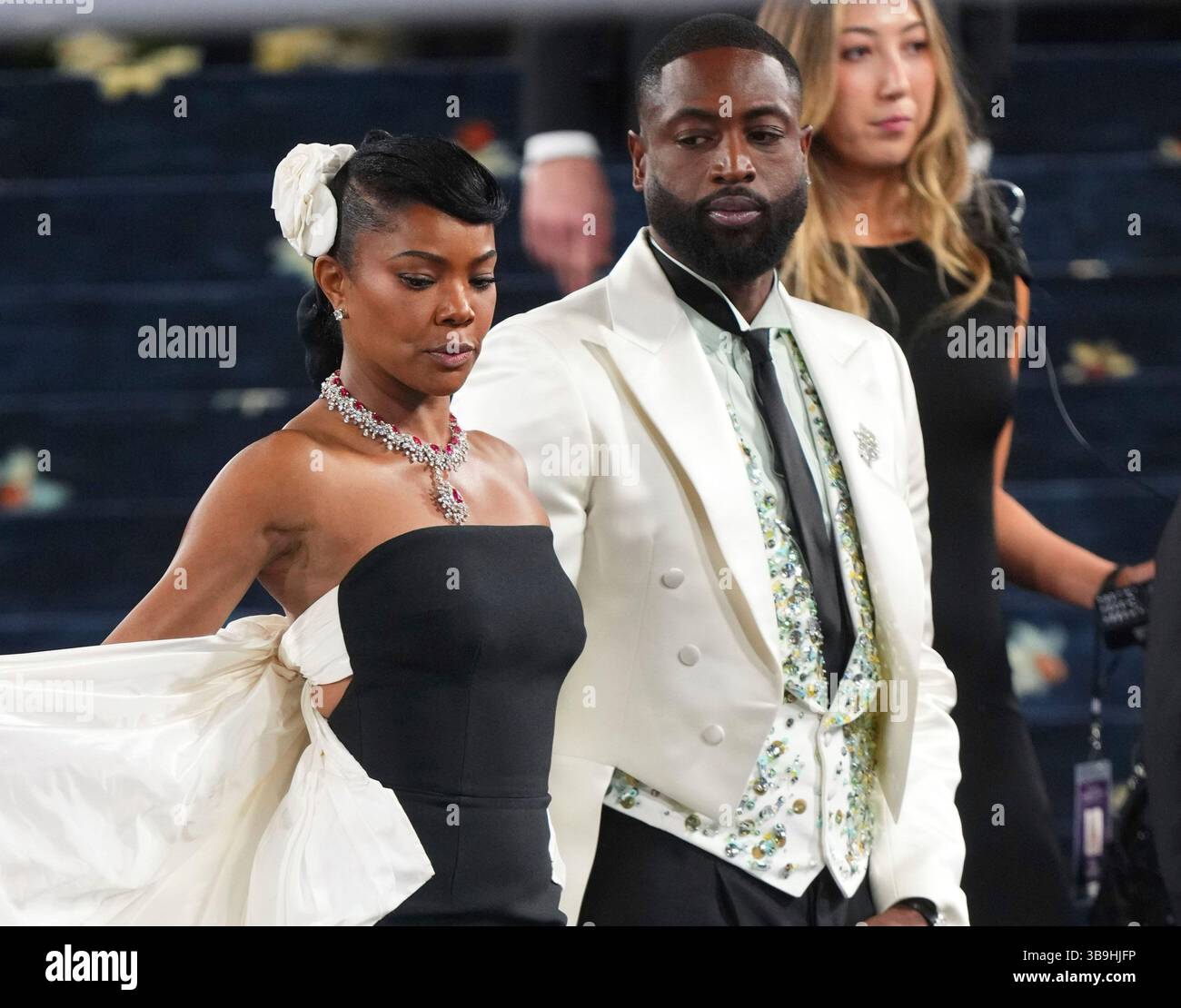 Photo by: zz/XNY/STAR MAX/IPx 2025 5/5/25 Gabrielle Union and Dwyane Wade at the 2025 Costume ...