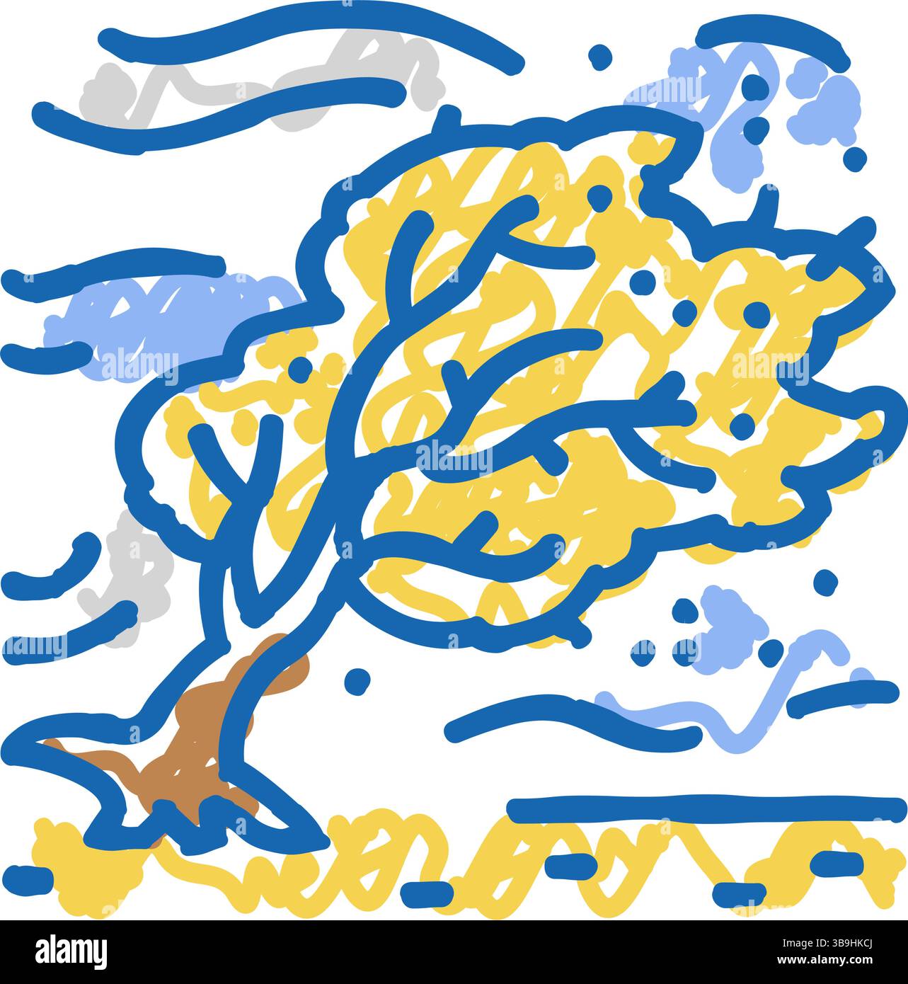 Hurricane winds storm Cut Out Stock Images & Pictures - Alamy