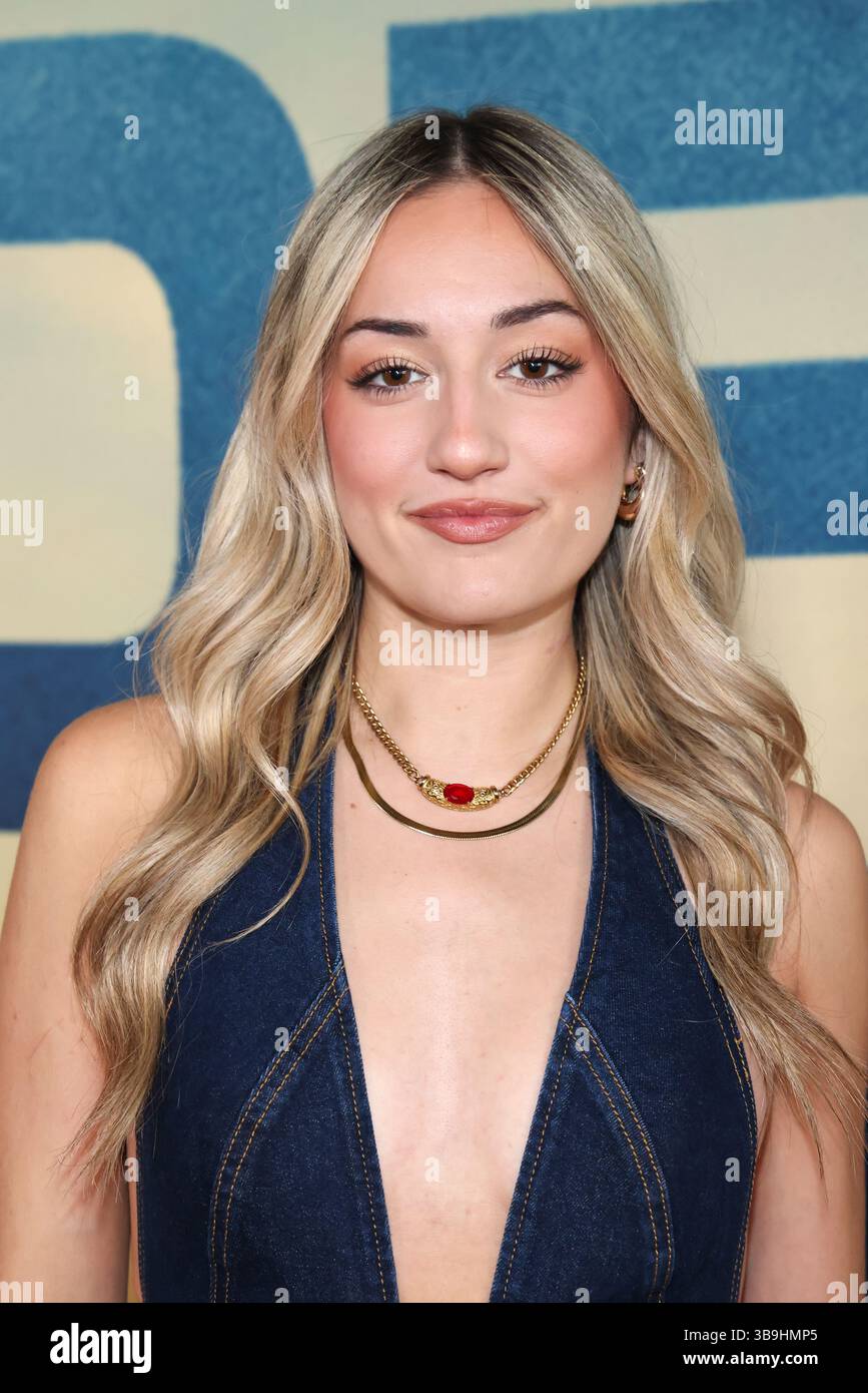 Los Angeles, California, USA. 8th May, 2025. Actress Jazzy Fauchere ...