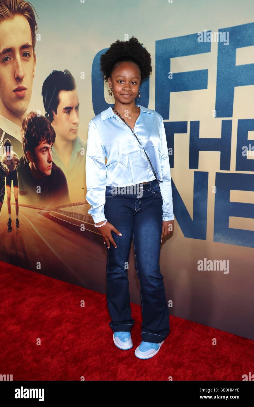 Los Angeles, California, USA. 8th May, 2025. Actress Lor'iel McEwen ...