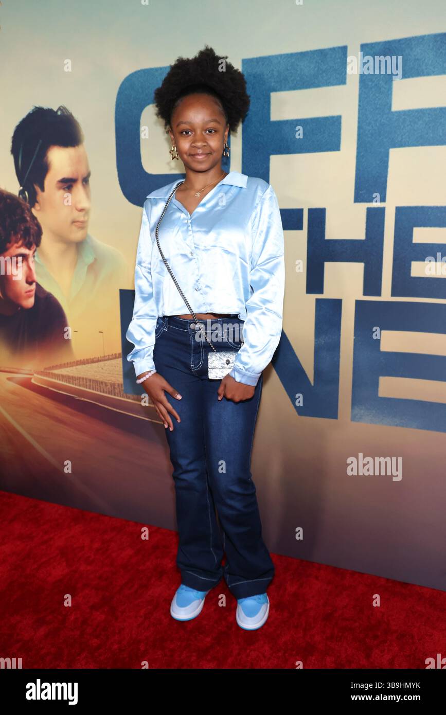 Los Angeles, California, USA. 8th May, 2025. Actress Lor'iel McEwen ...