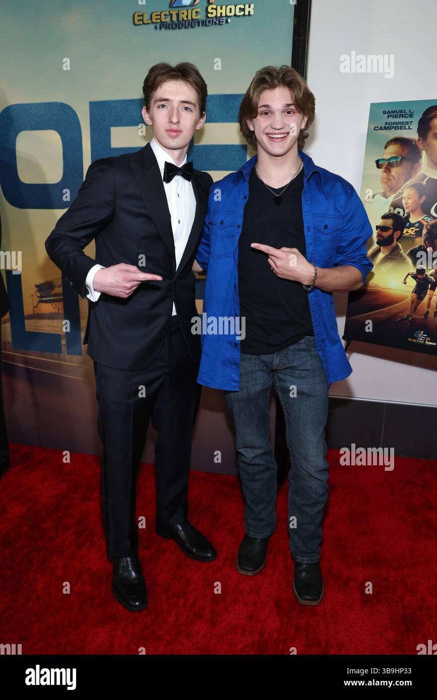 Los Angeles, California, USA. 8th May, 2025. Samuel L. Pierce and Mason ...