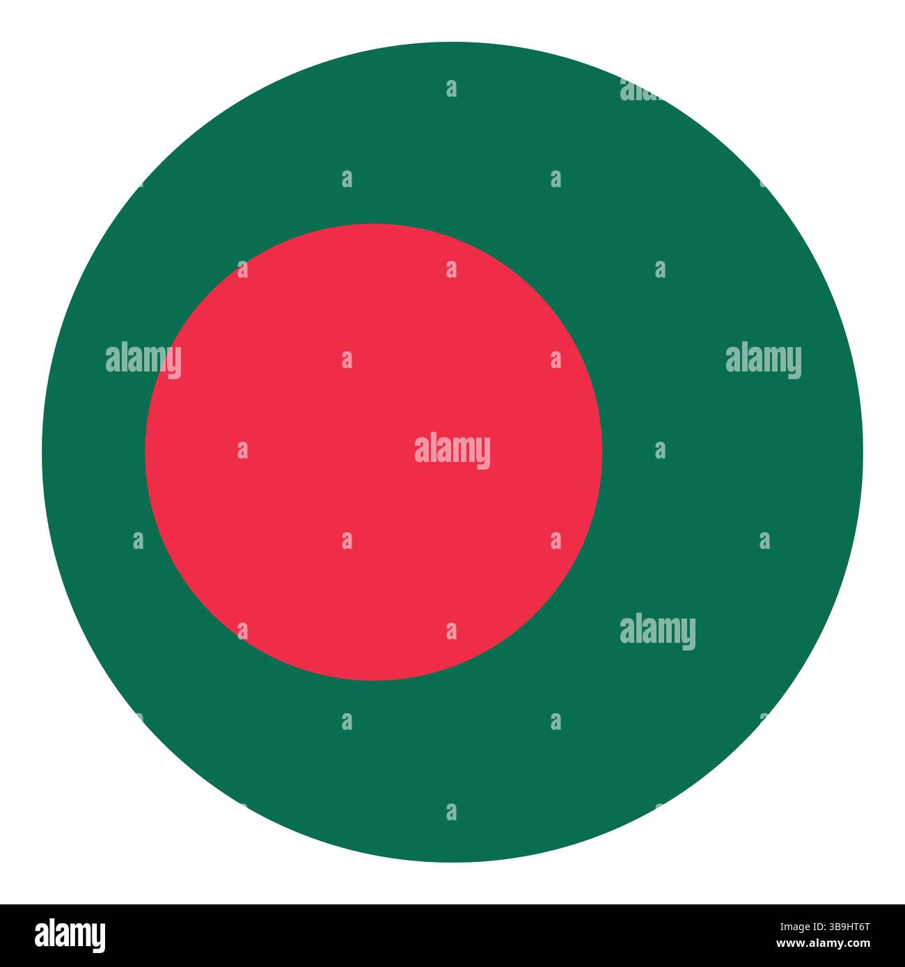 Flag of Bangladesh. Bangladesh circle flag logo icon computer vector illustration design Stock ...