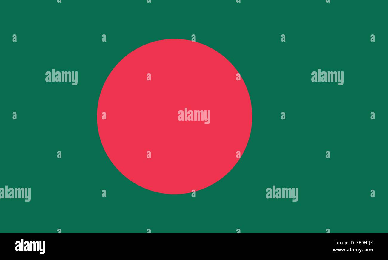 Flag of Bangladesh. Bangladesh flag official colors and proportion ...