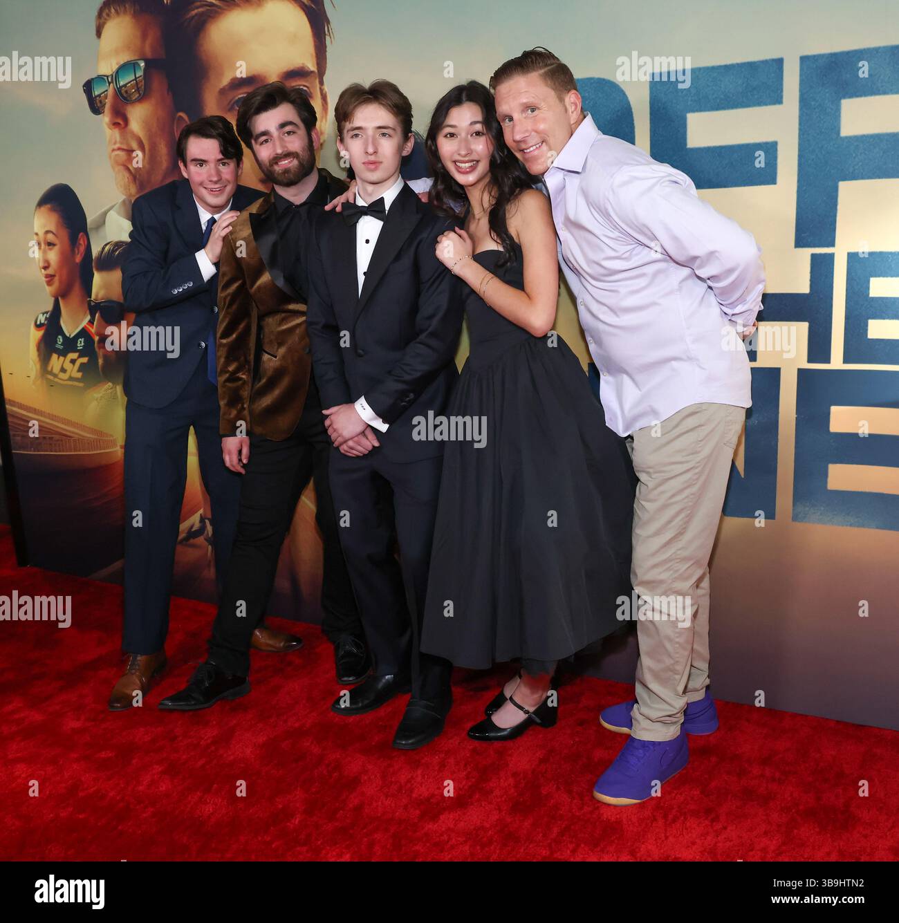 Los Angeles, California, USA. 8th May, 2025. Cast members Chris ...