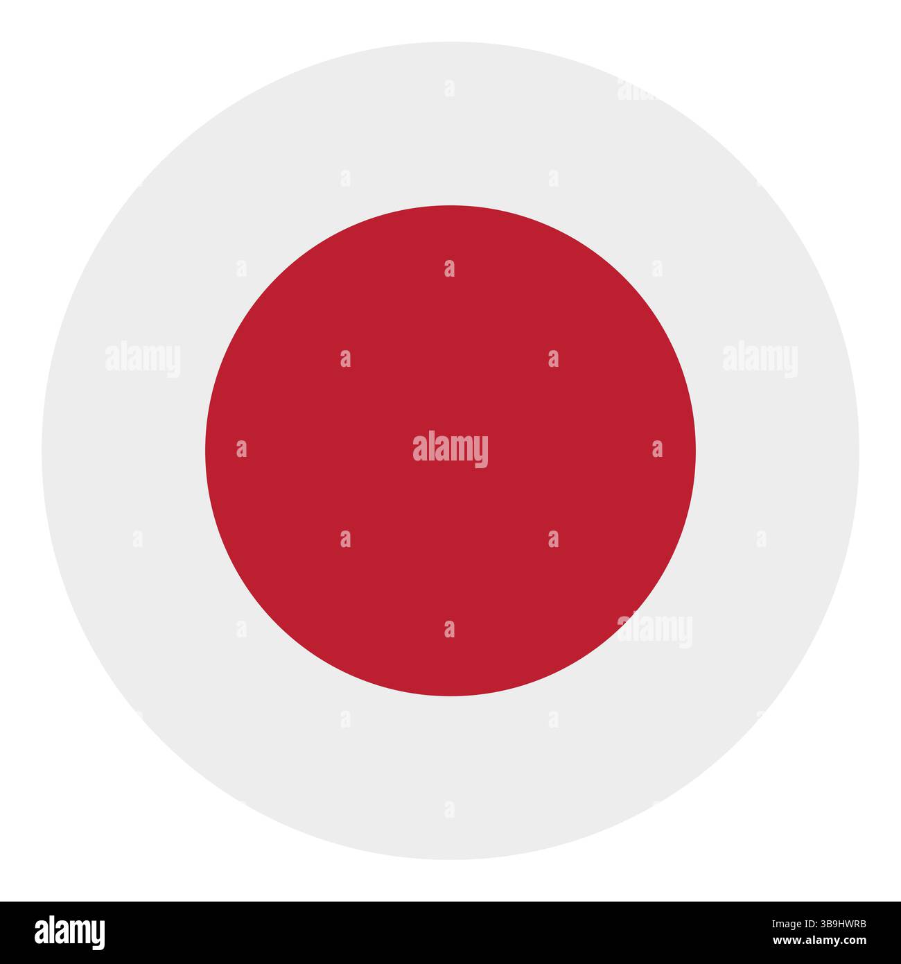 Flag of Japan. Japan circle flag logo icon computer vector illustration ...