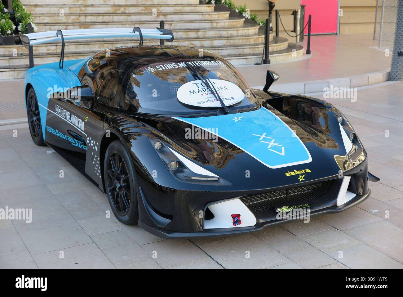 Dallara Stradale IR8 Baujahr 2023 vor dem Casino Place du Casino im ...