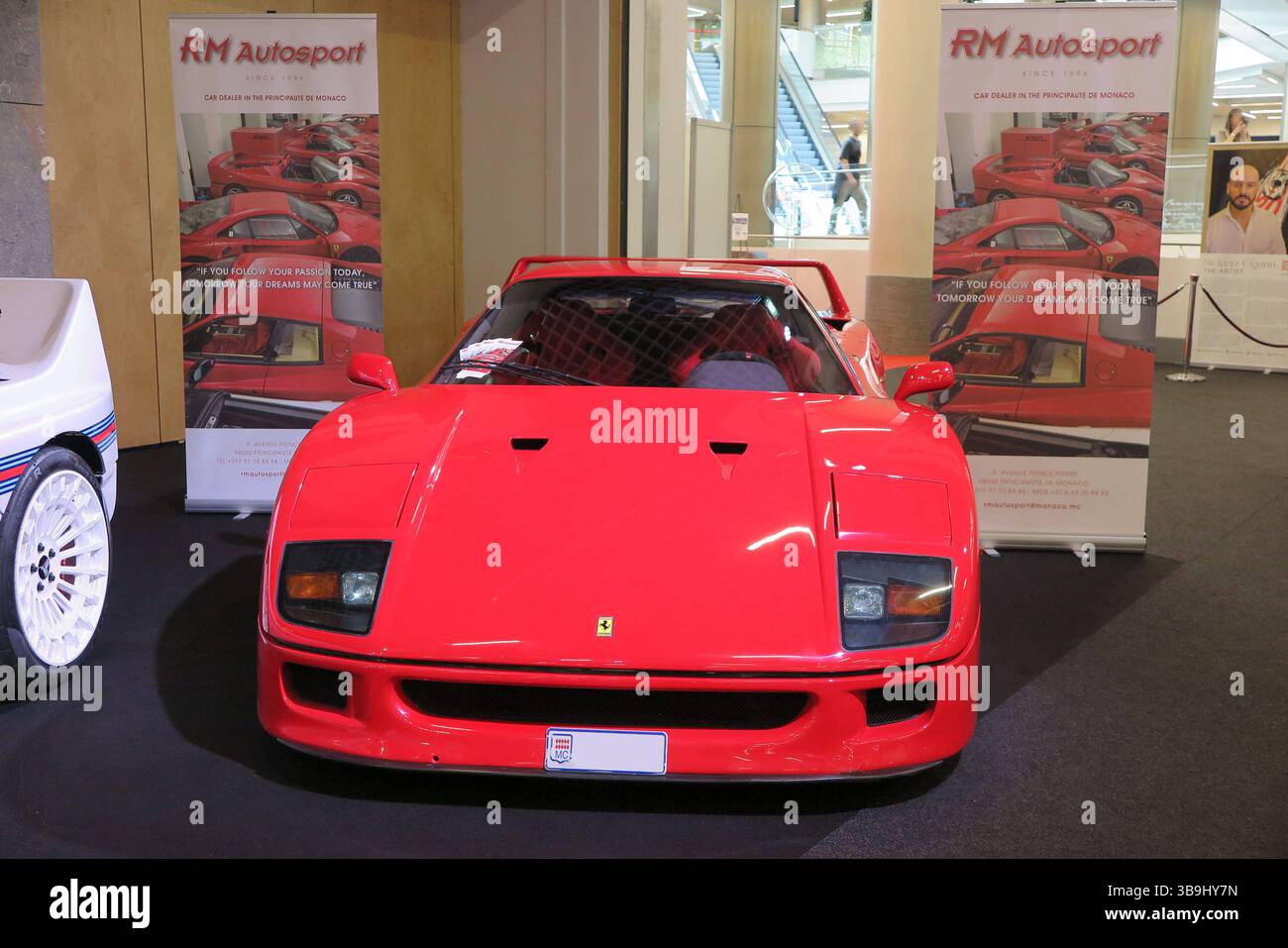 Ferrari F40 am Stand von RM Autosport, 20. Top Marques Monaco 08. - 11. ...