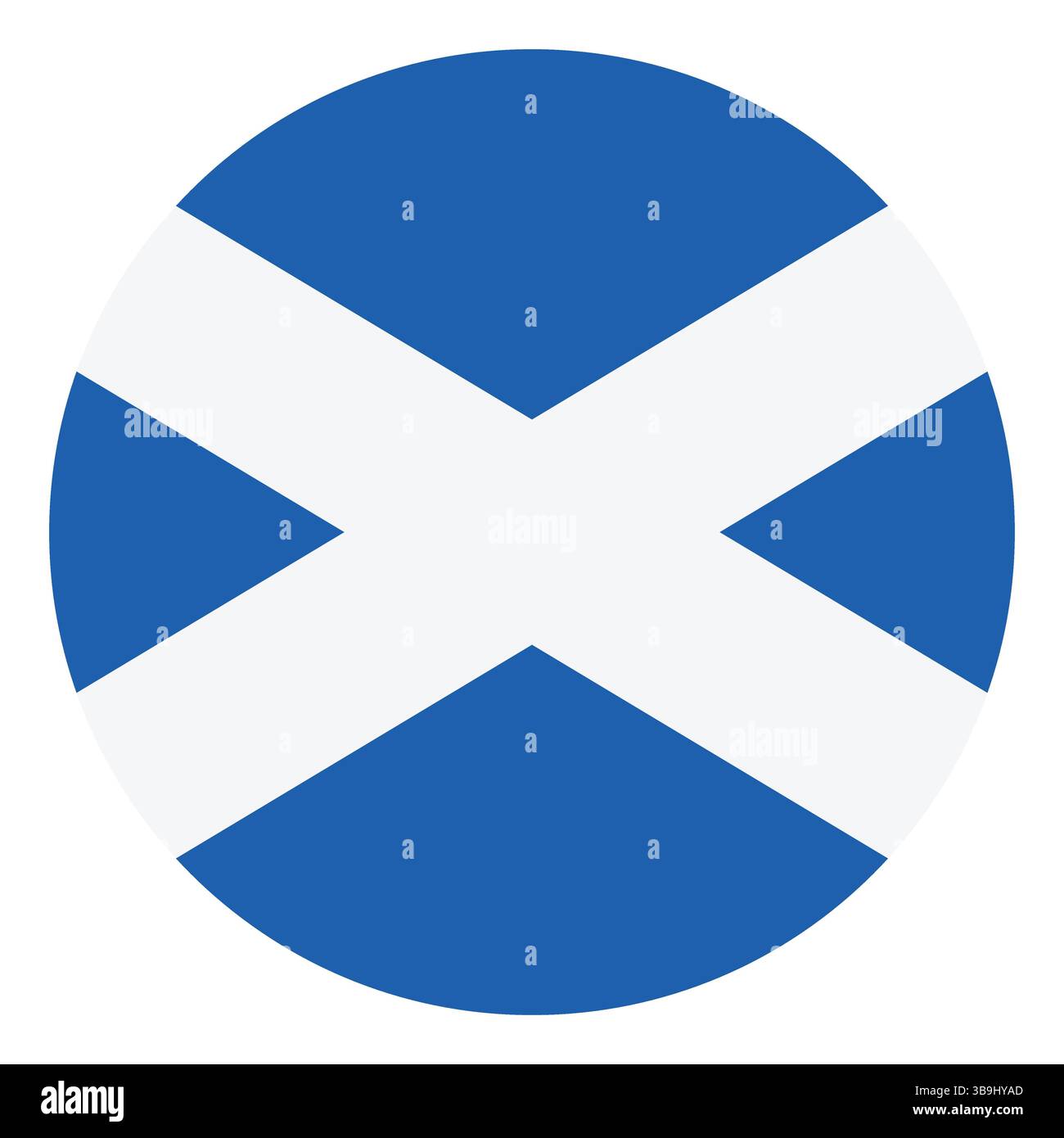 Flag of Scotland. Scotland circle flag logo icon computer vector ...