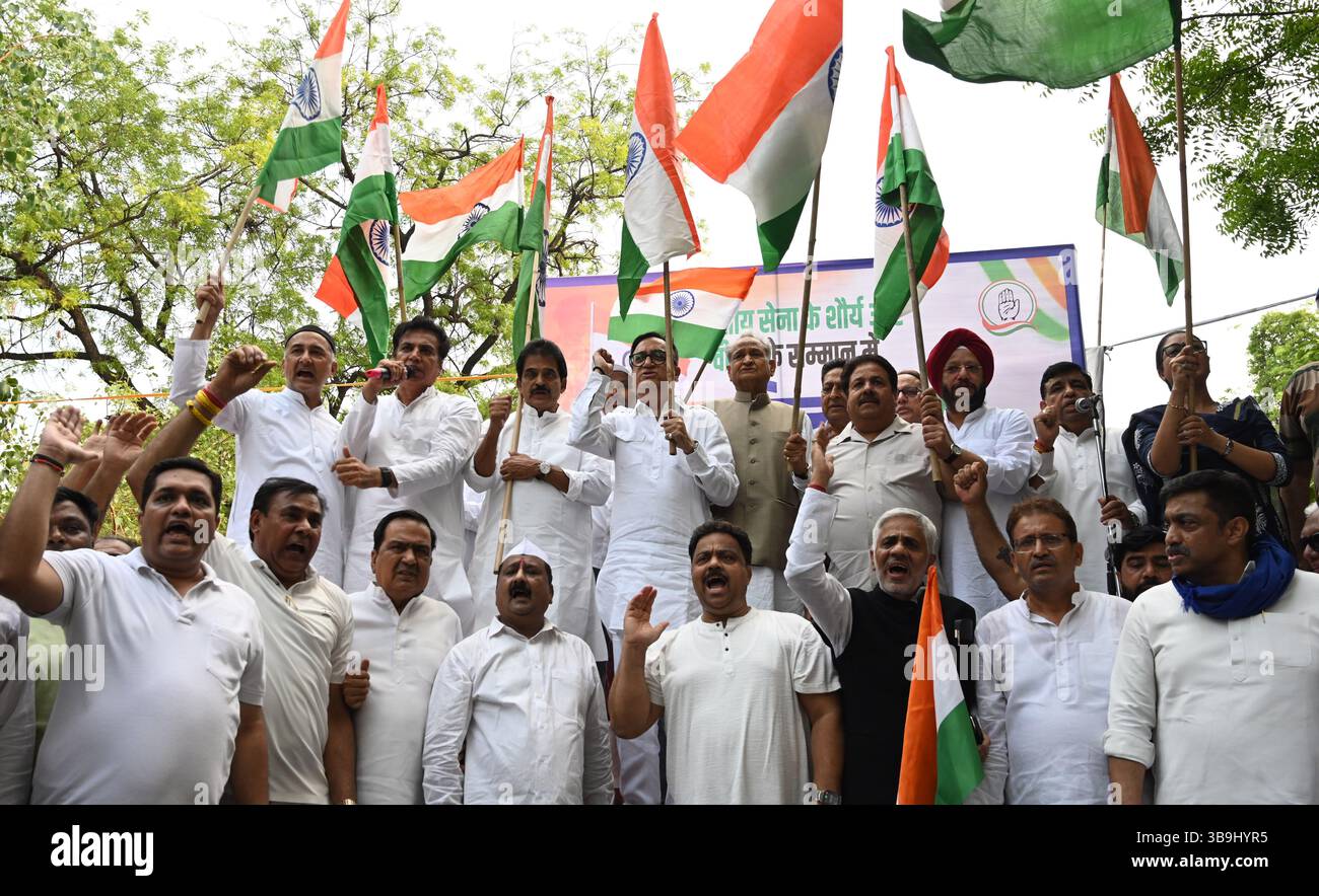 New Delhi, India. 09th May, 2025. NEW DELHI, INDIA - MAY 9: Congress ...