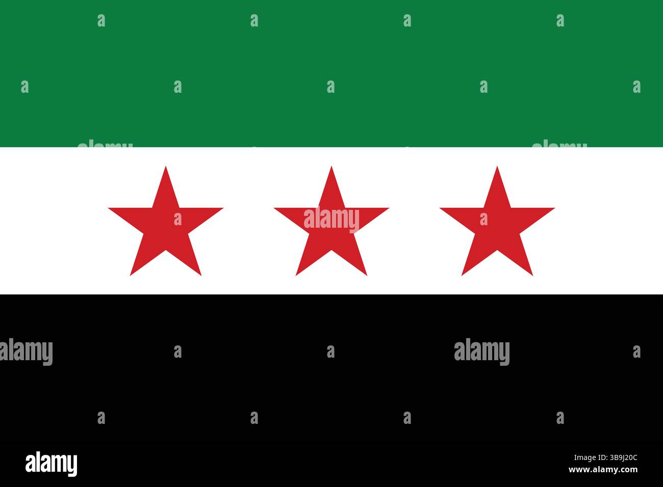 Flag of Syria. Syria flag official colors and proportion digital vector ...