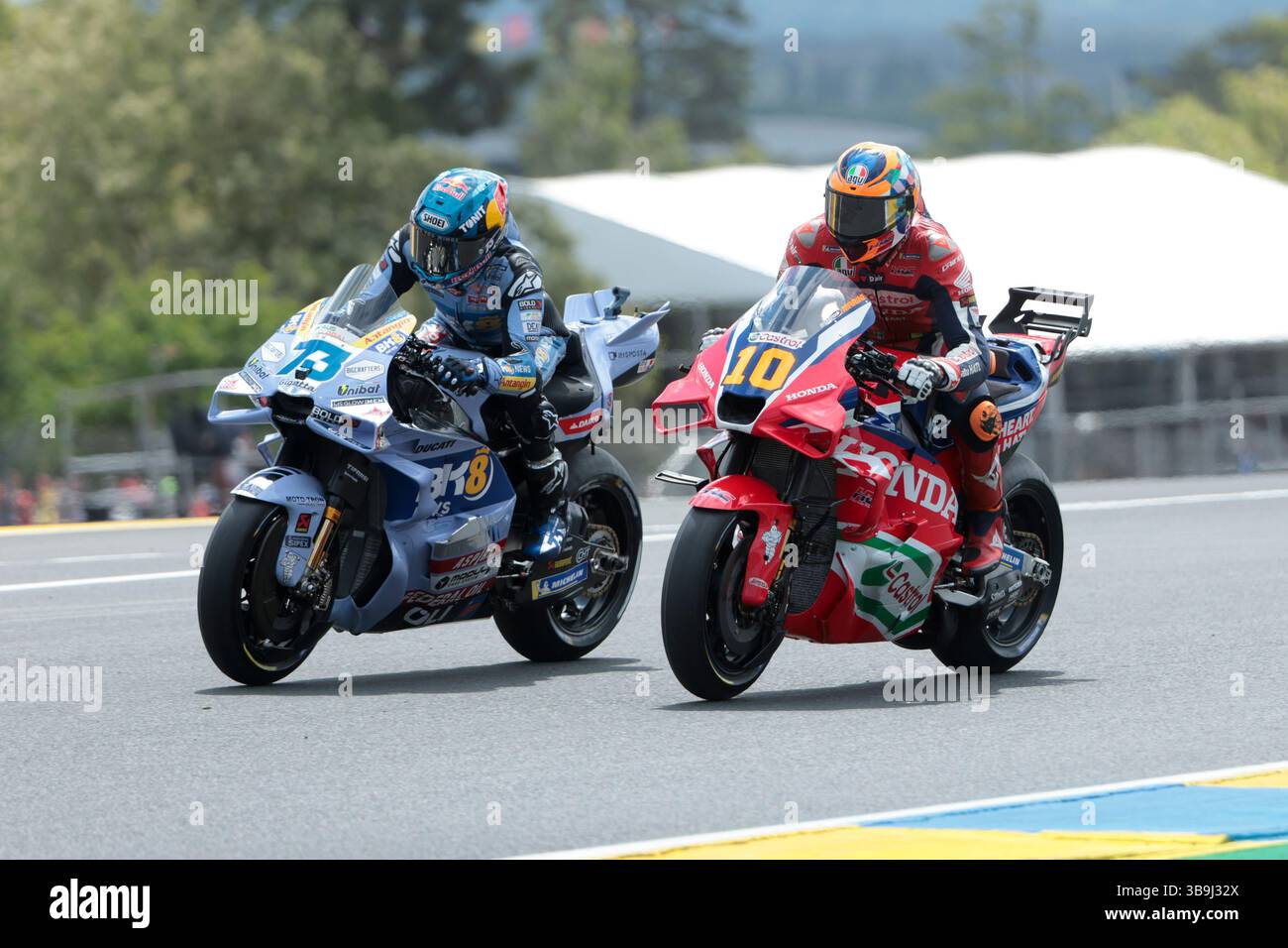 Le Mans, France. 09th May, 2025. Alex Marquez of Spain and BK8 Gresini ...